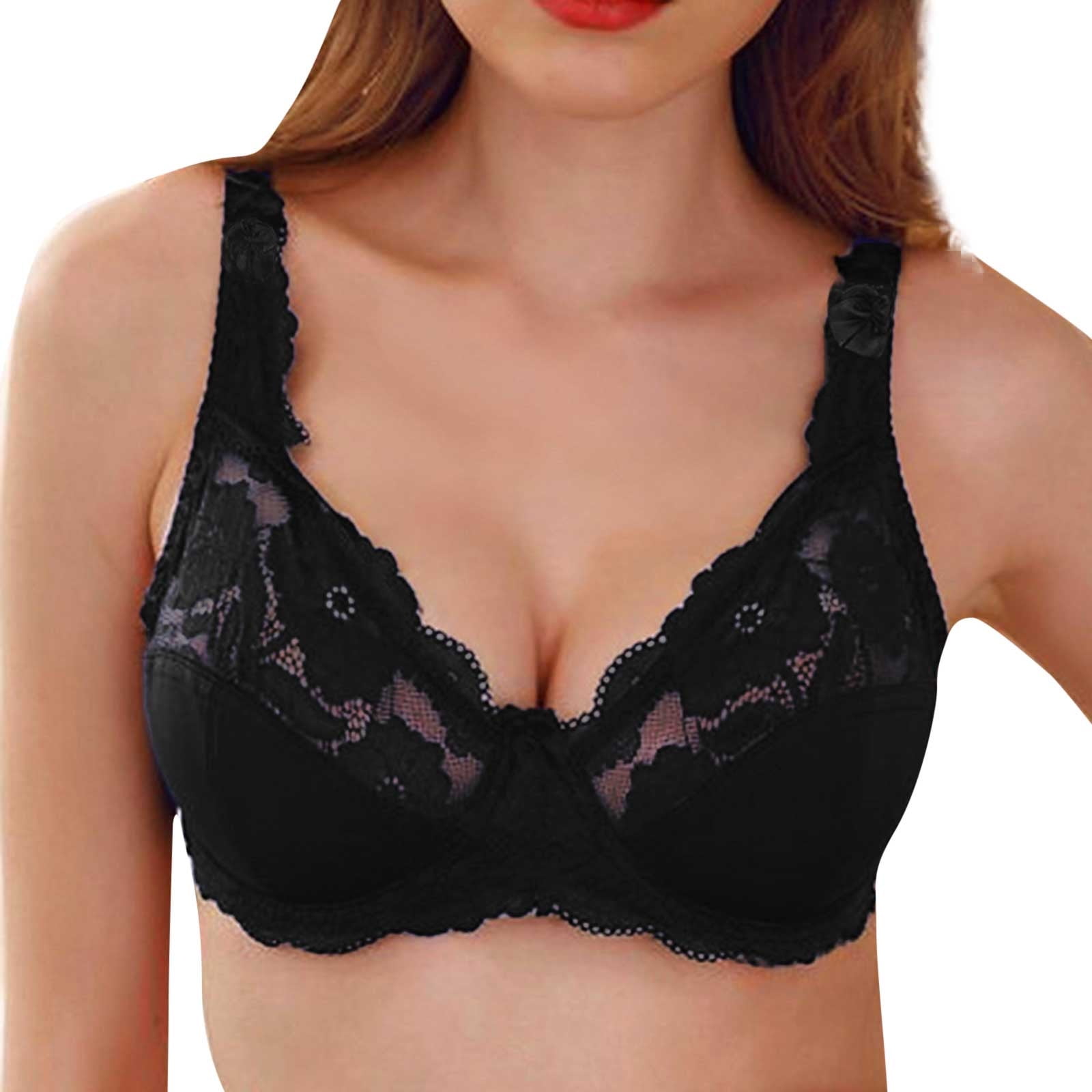 frariair Minimal Coverage Bralette With Sheer Lace Fabric And Adjustable Support System For ...