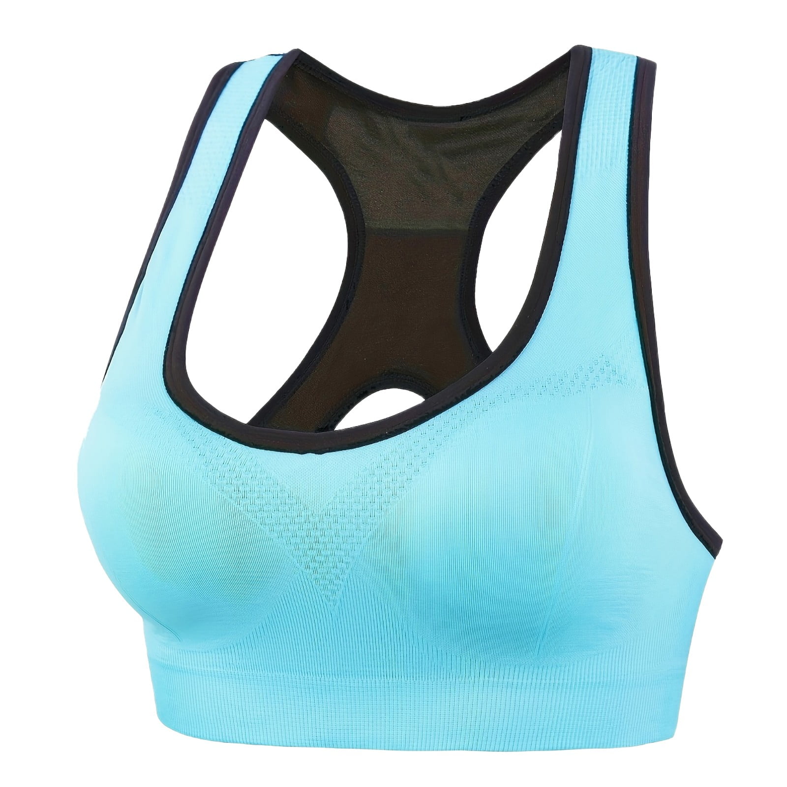 frariair Racerback Sports Bra For Women Maximum Support Sweat Wicking ...