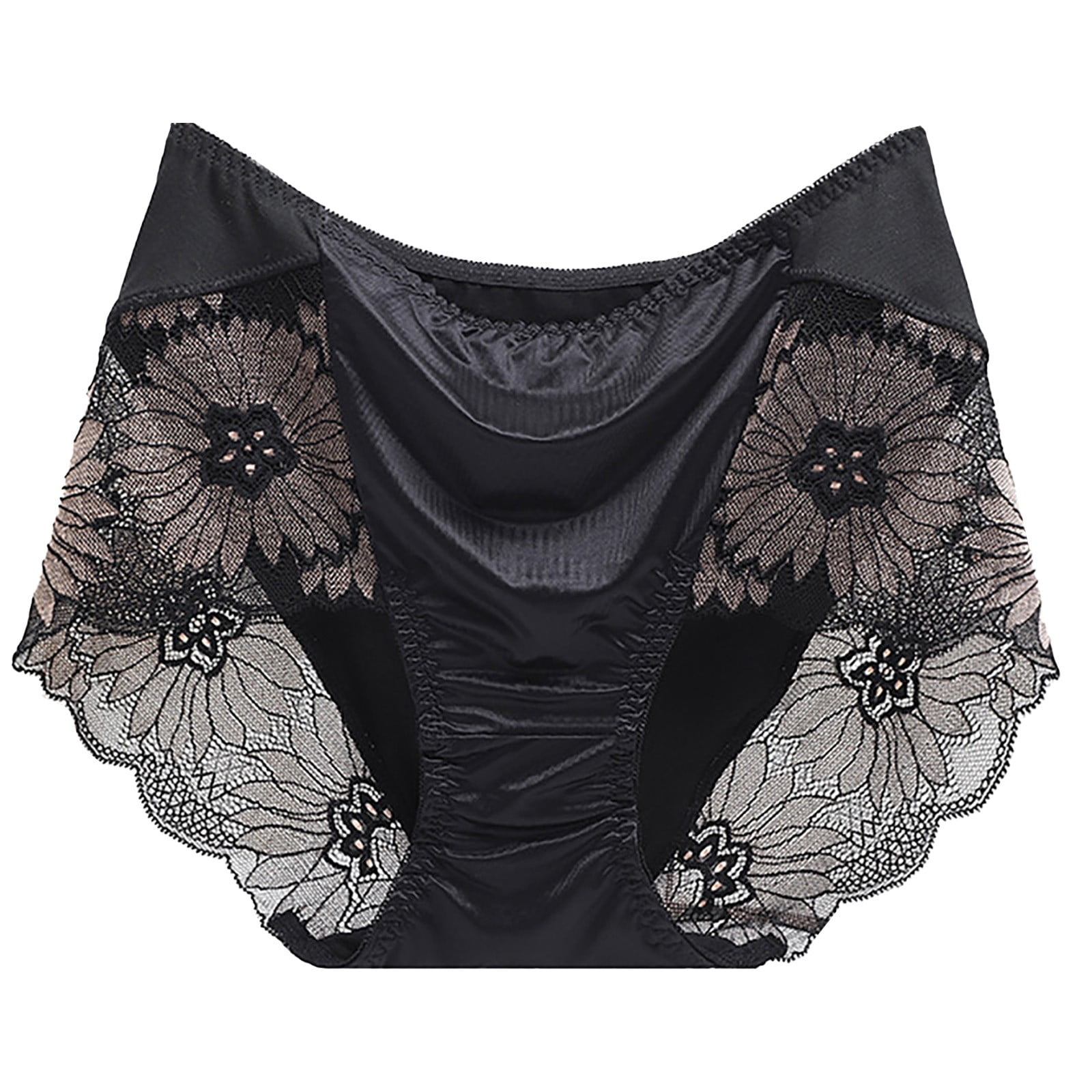 frariair Seamless Underwear for Women Sexy Hip Lifting Lace Fabric High ...
