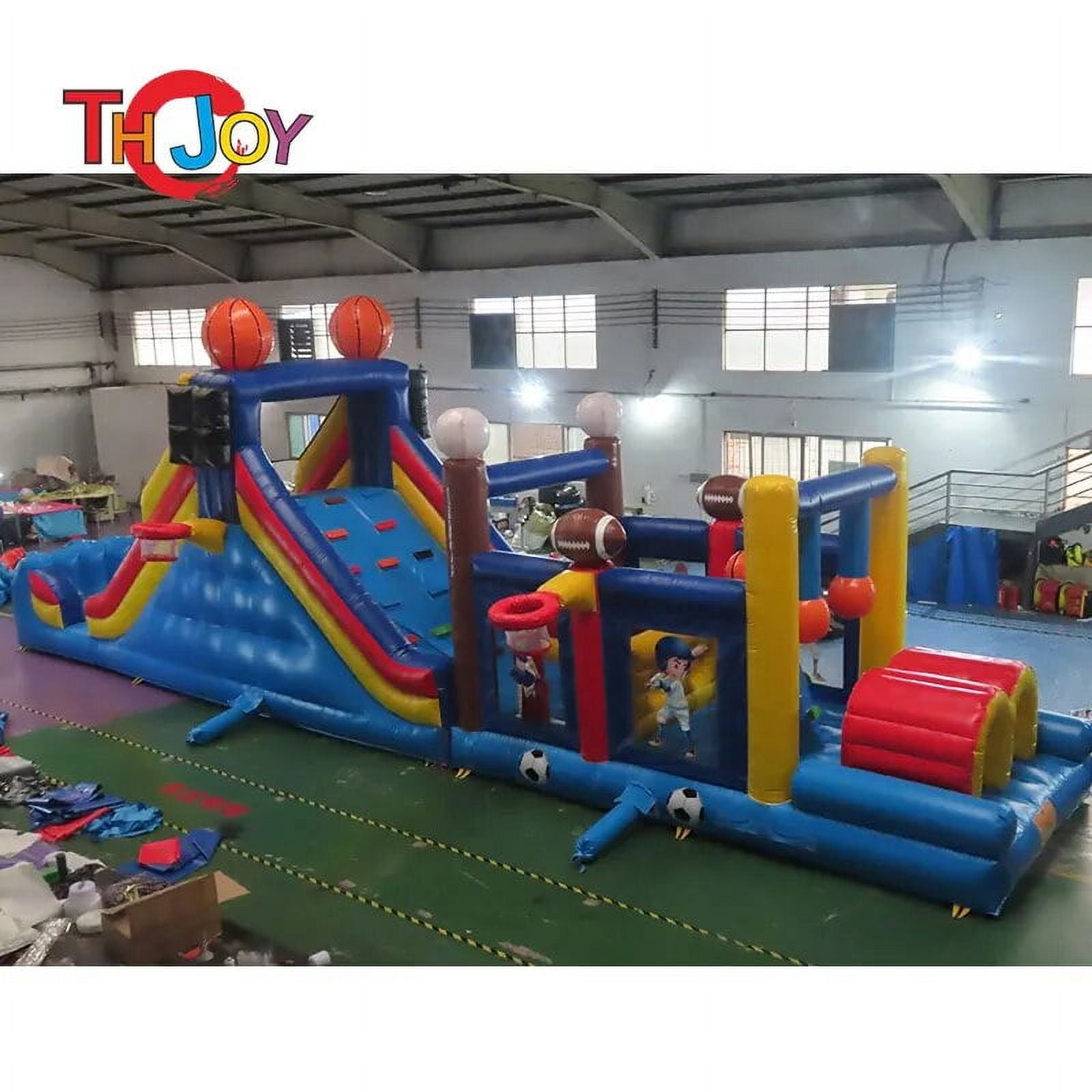 KAISERINC SportsTheme Commercial Inflatable Obstacle Course - Walmart.com