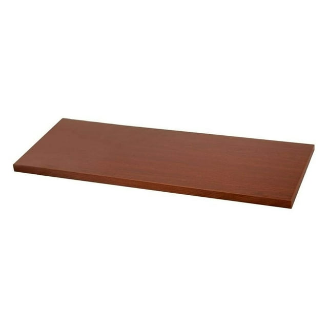 freedomRail Wood Shelf, 24-inch x 12-inch - Modern Cherry - Walmart.com