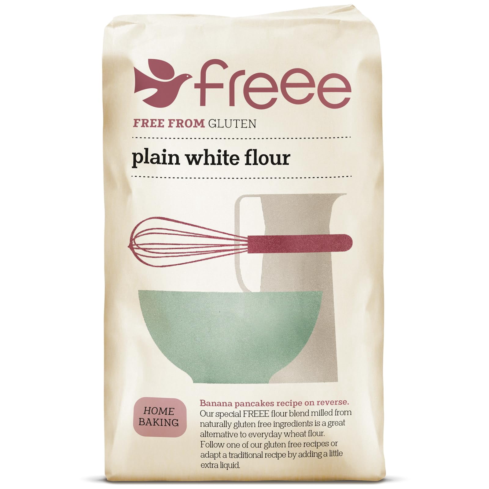 freee Plain White Flour BDF32 | Gluten-Free All-Purpose Flour | for ...