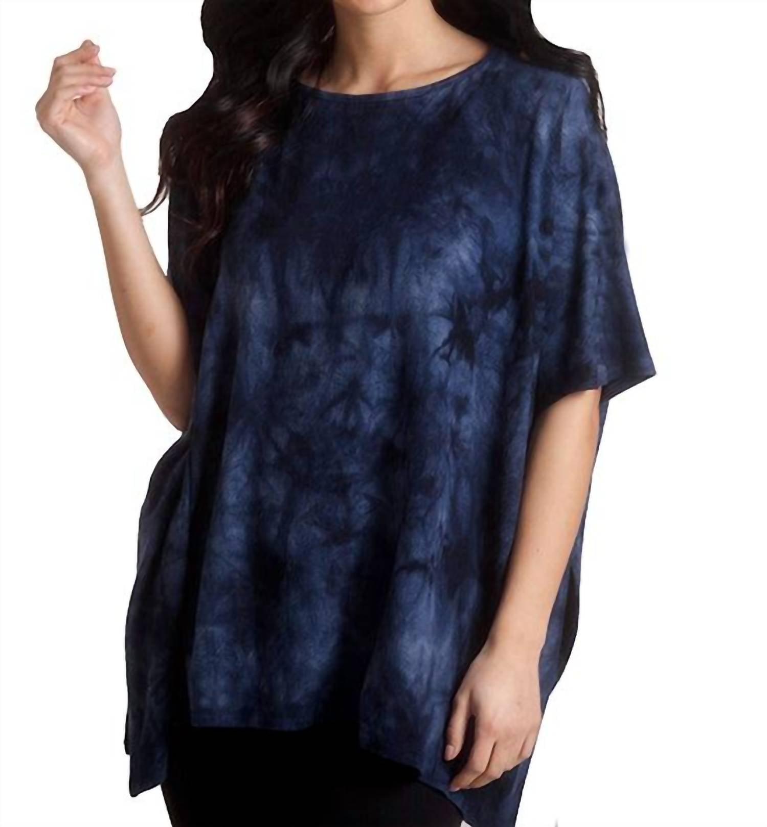 french kyss Super Soft Tie Dye Poncho - Walmart.com