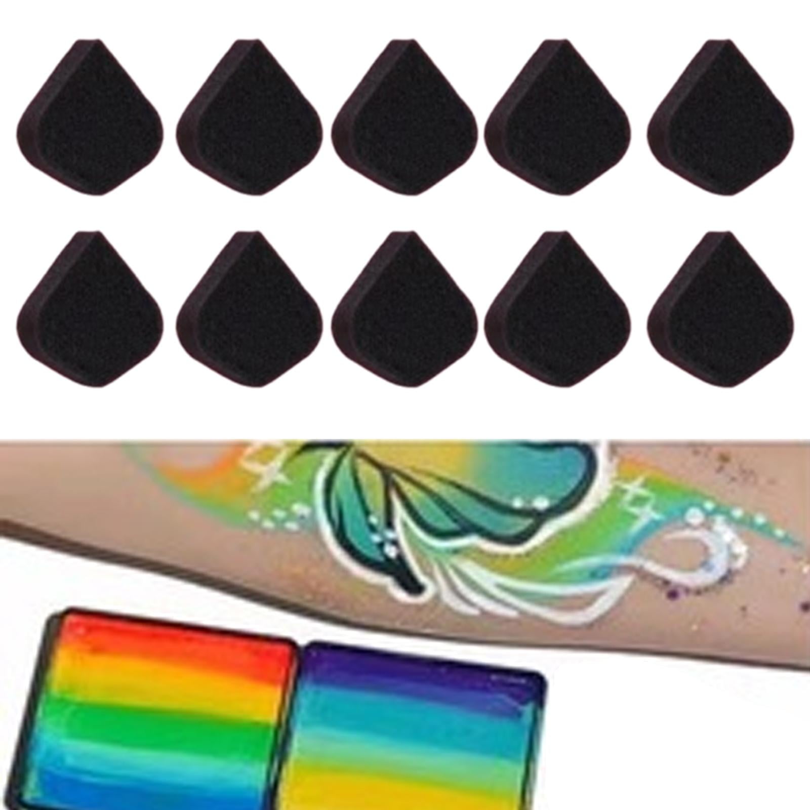freneci 10 Pieces Body Painting Sponges Body Paint Sponge for Art Work ...