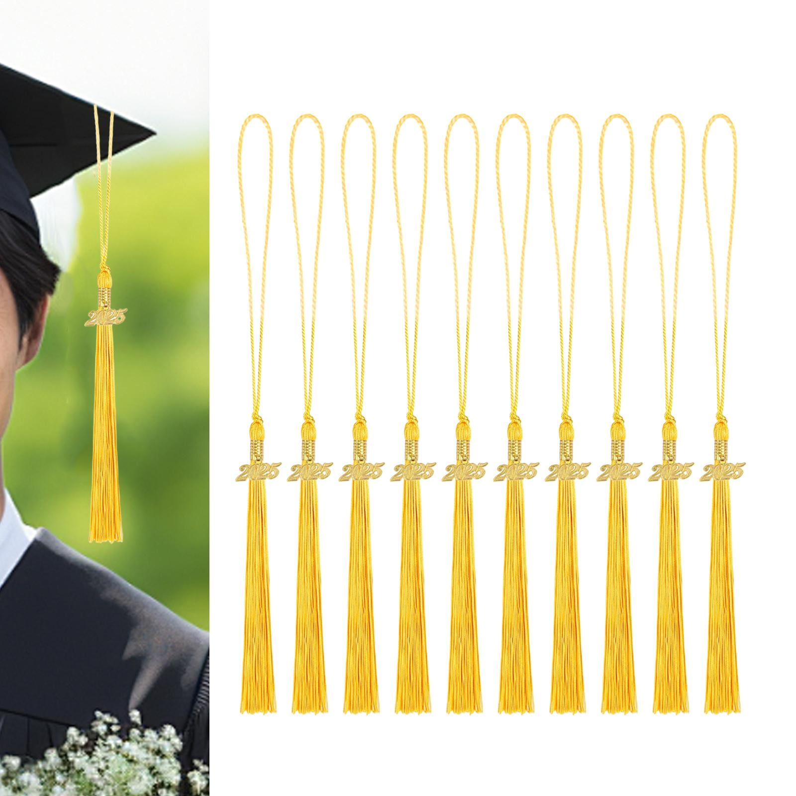 freneci 10 Pieces Graduation Tassels 2025 DIY Craft Decor Pendant ...