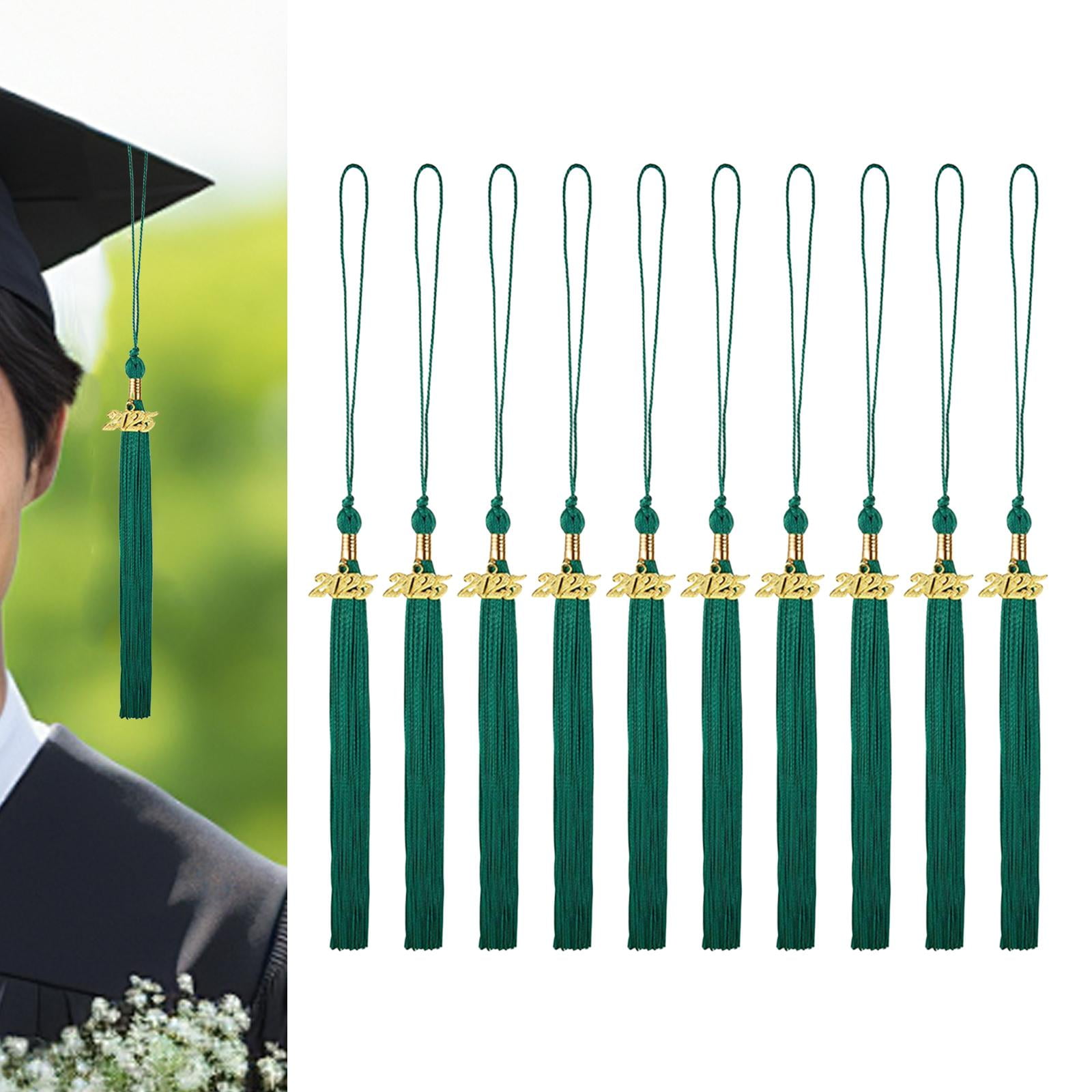 freneci 10 Pieces Graduation Tassels 2025 DIY Craft Decor Pendant ...
