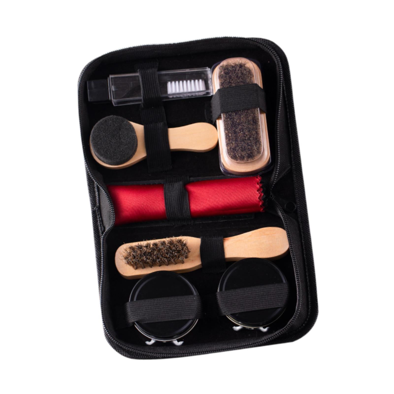 freneci Leather Shoe Polish and Care Kit Shoe Cleaner Shoe Shine Kit ...