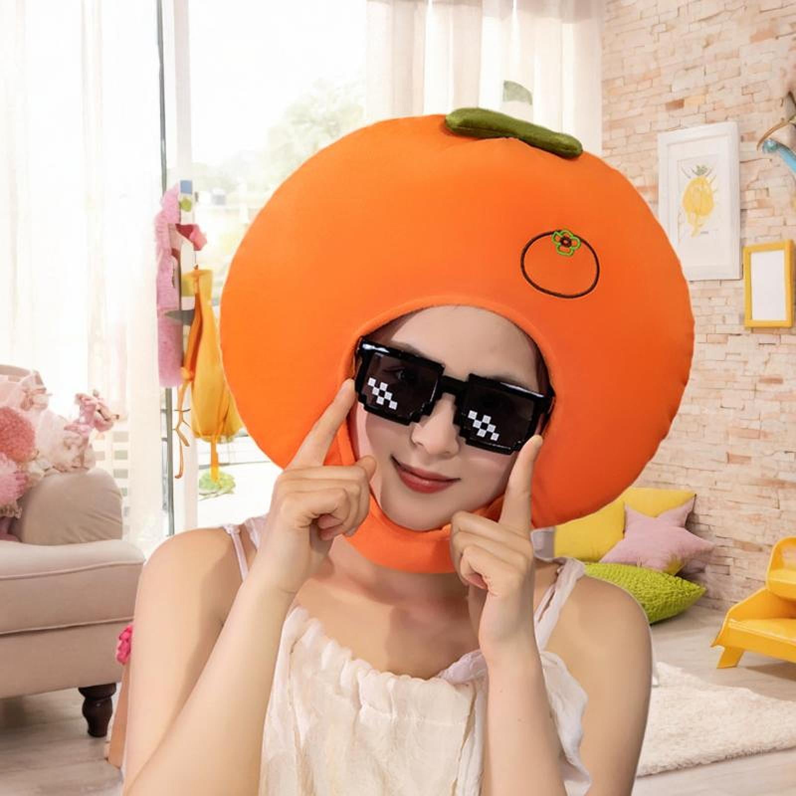freneci Persimmon Hat Cartoon Funny Costume Accessory for Role Playing ...