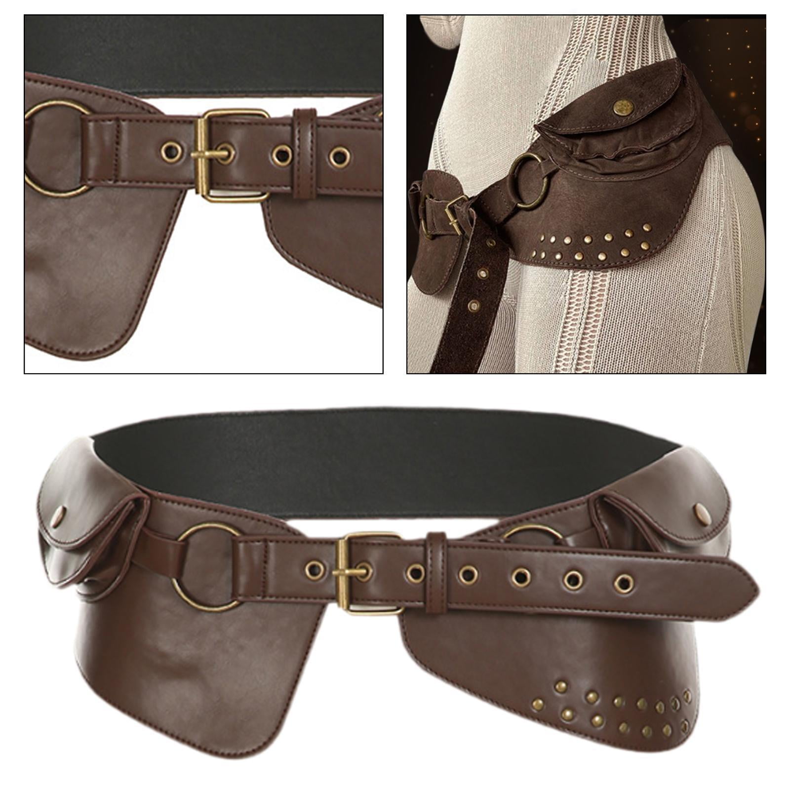 freneci Women Wide Belt Casual Costume Accessory Retro Design Trendy ...