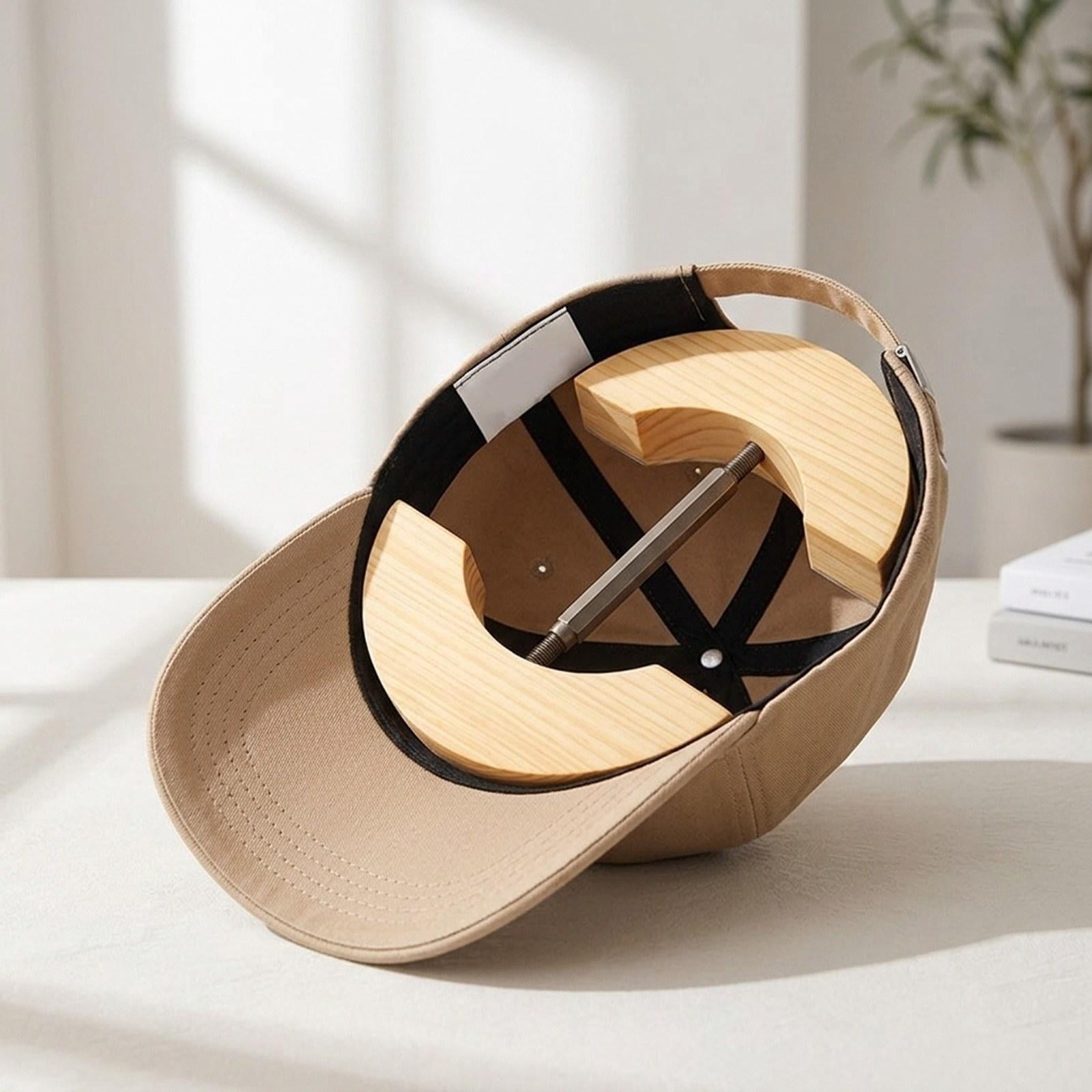 freneci Wood Hat Stretcher Versatile Gift Holder Hat Shaper Extender ...