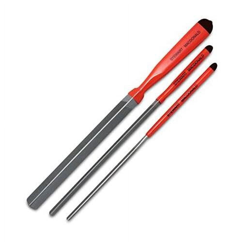 fret dressing files, set of 3 (1 each of small, medium and large ...