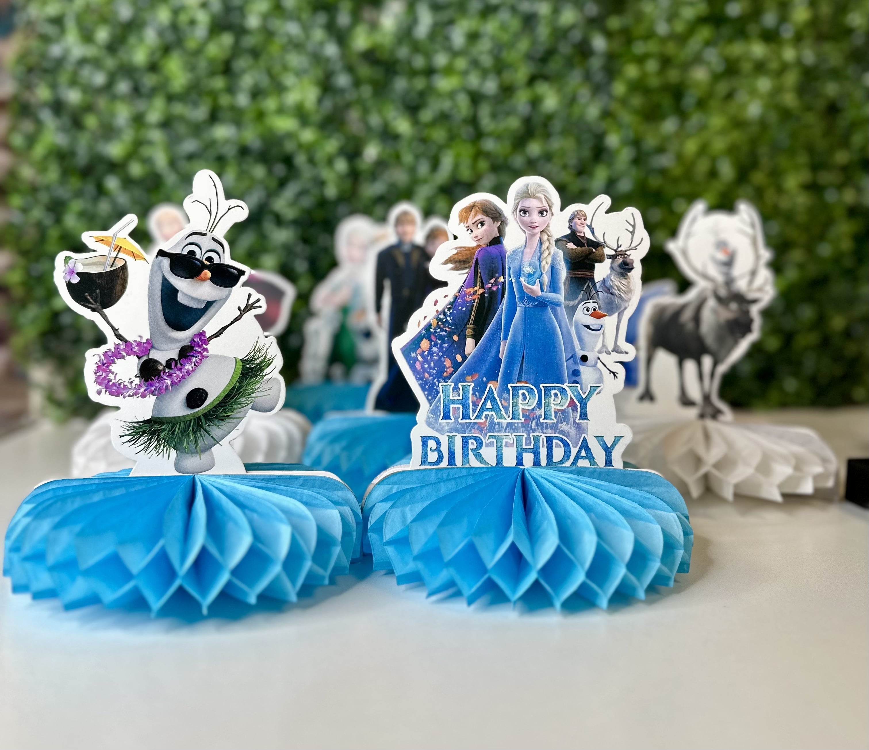 frozen centerpieces for birthday party decoration theme cute , Olaf ...