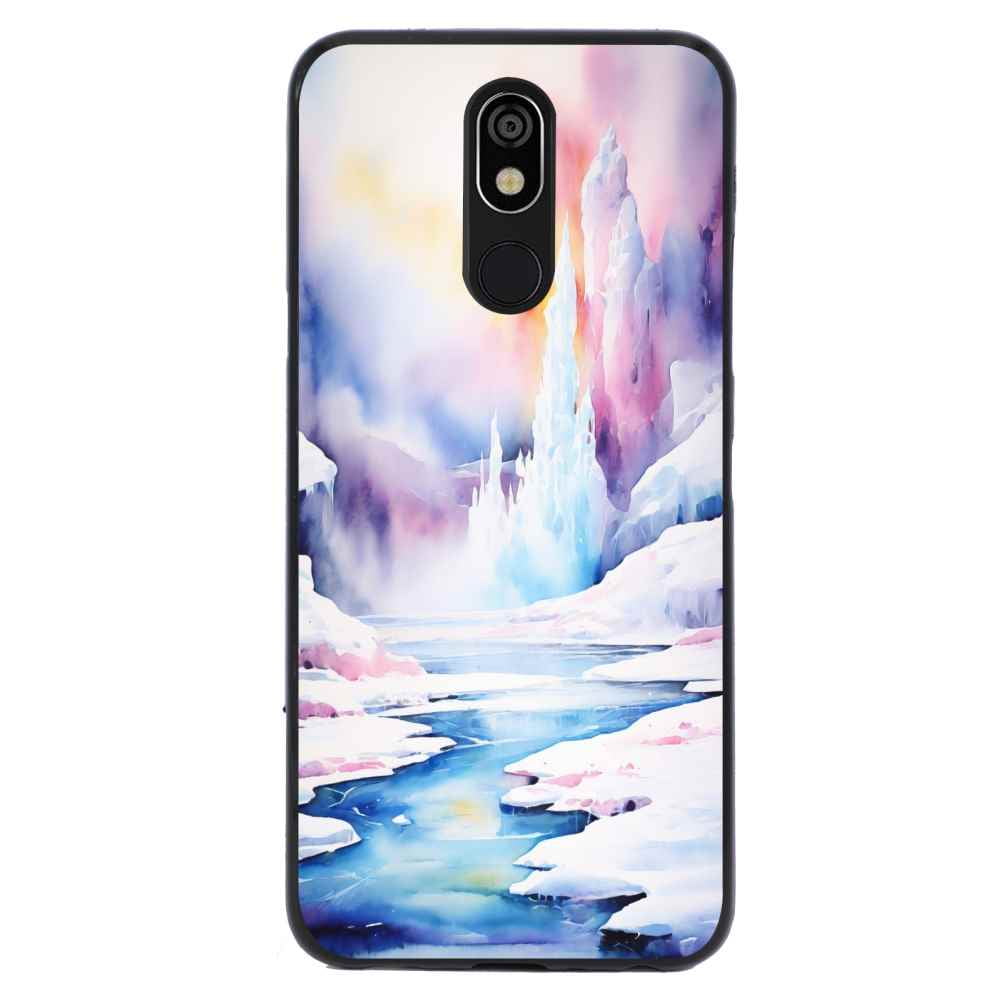 frozen-geyser-landscape-133 phone case for LG K12 Plus for Women Men ...