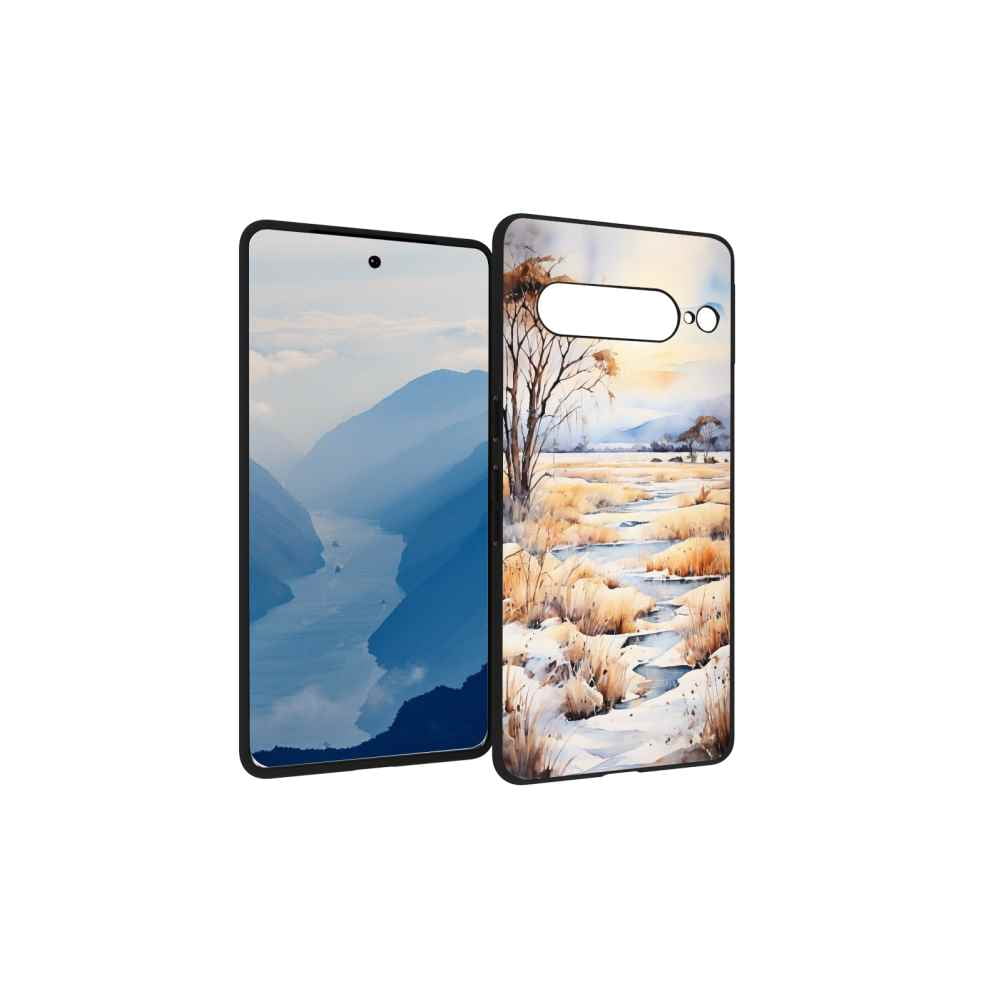 frozen-savanna-landscape phone case for Google Pixel 7 Pro for Women ...