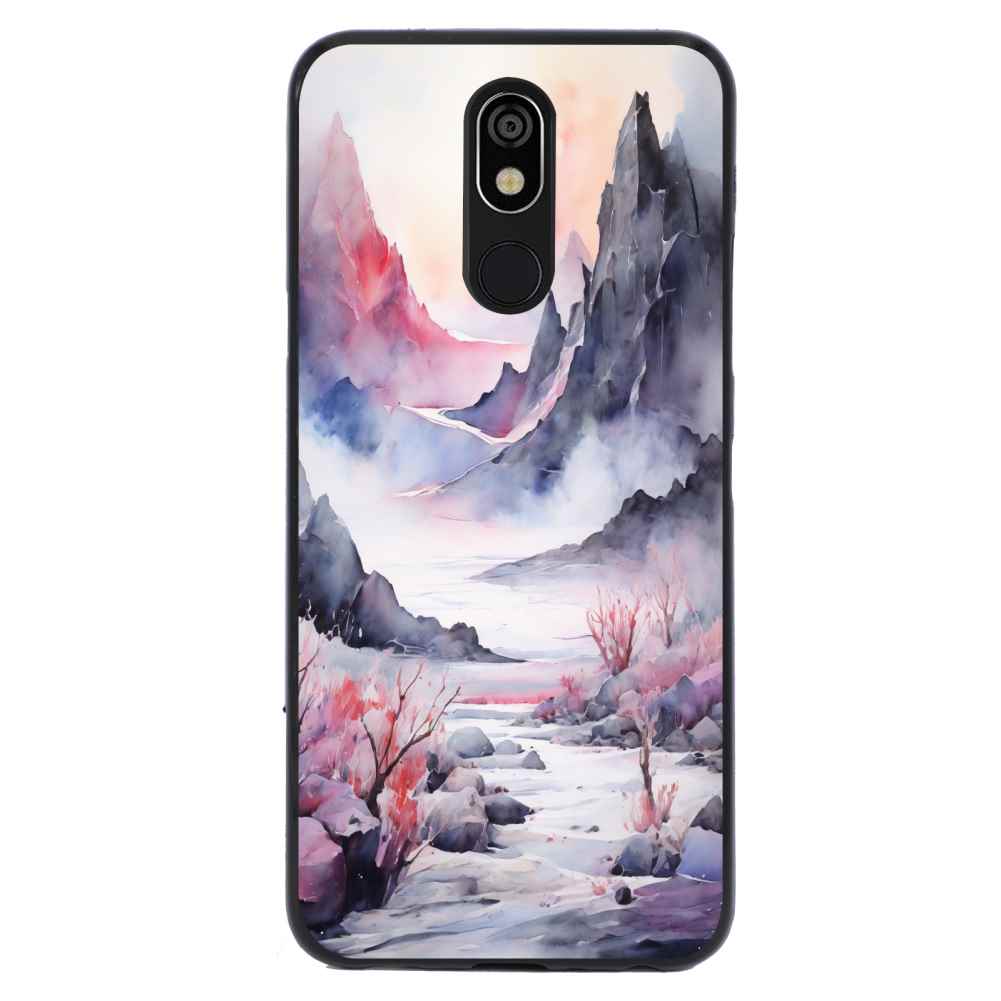 frozen-volcanic-scoria-landscape-334 phone case for LG K40 for Women ...