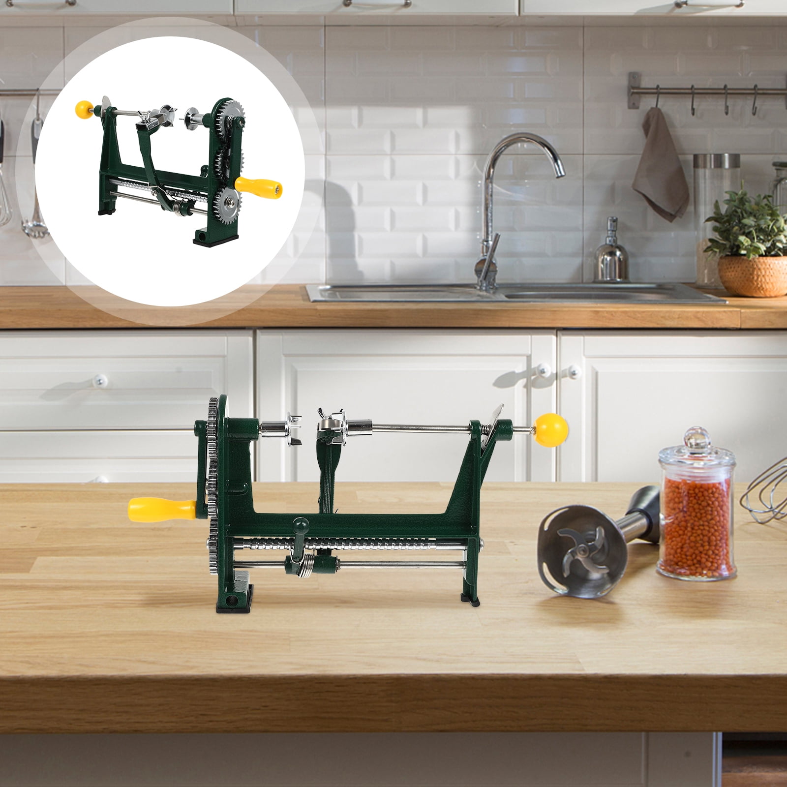 fruit potato peeler peeler machine heavy duty hand crank vegetable pear ...