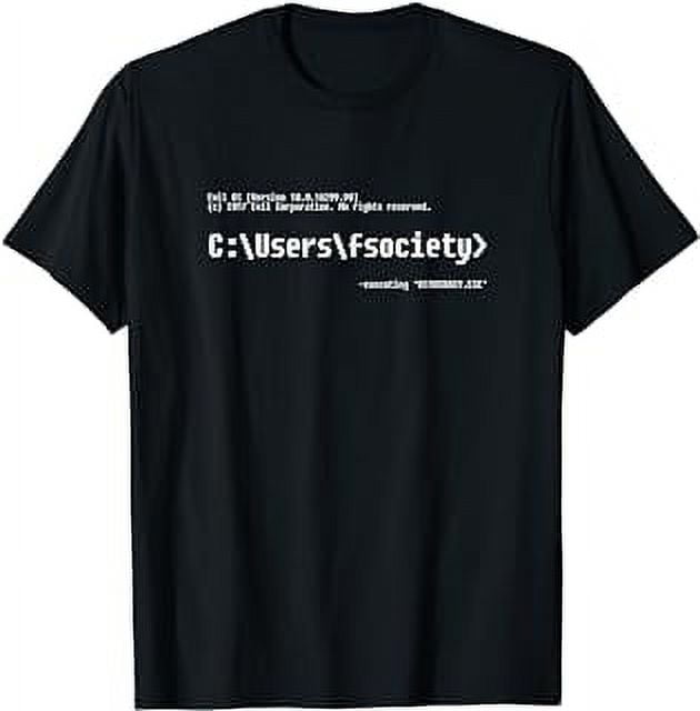 fsociety - sysadmin T-Shirt - Walmart.com