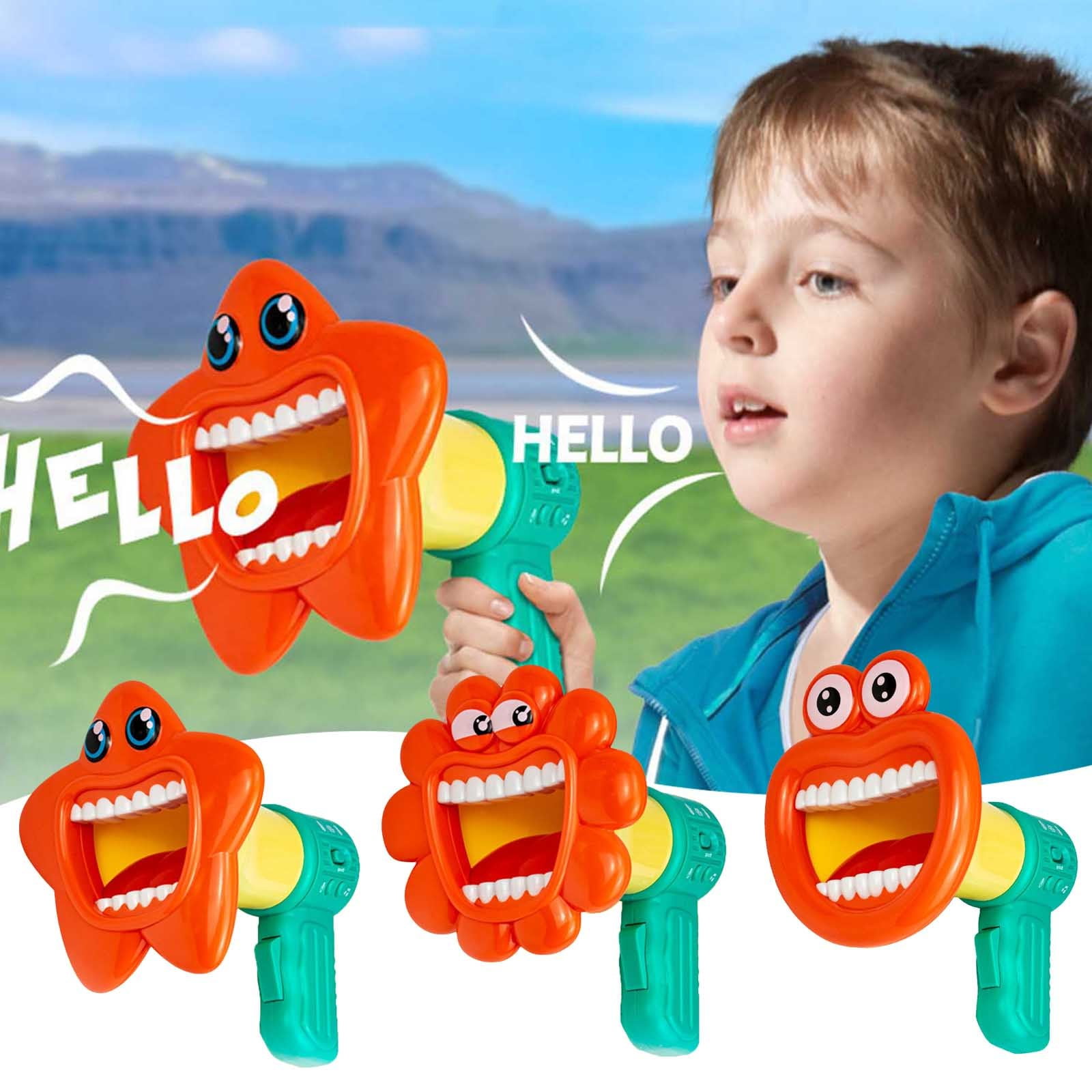 fsxdhpcsgfc Hilarious Voice Changer Megaphone Handheld Toy With Sound ...