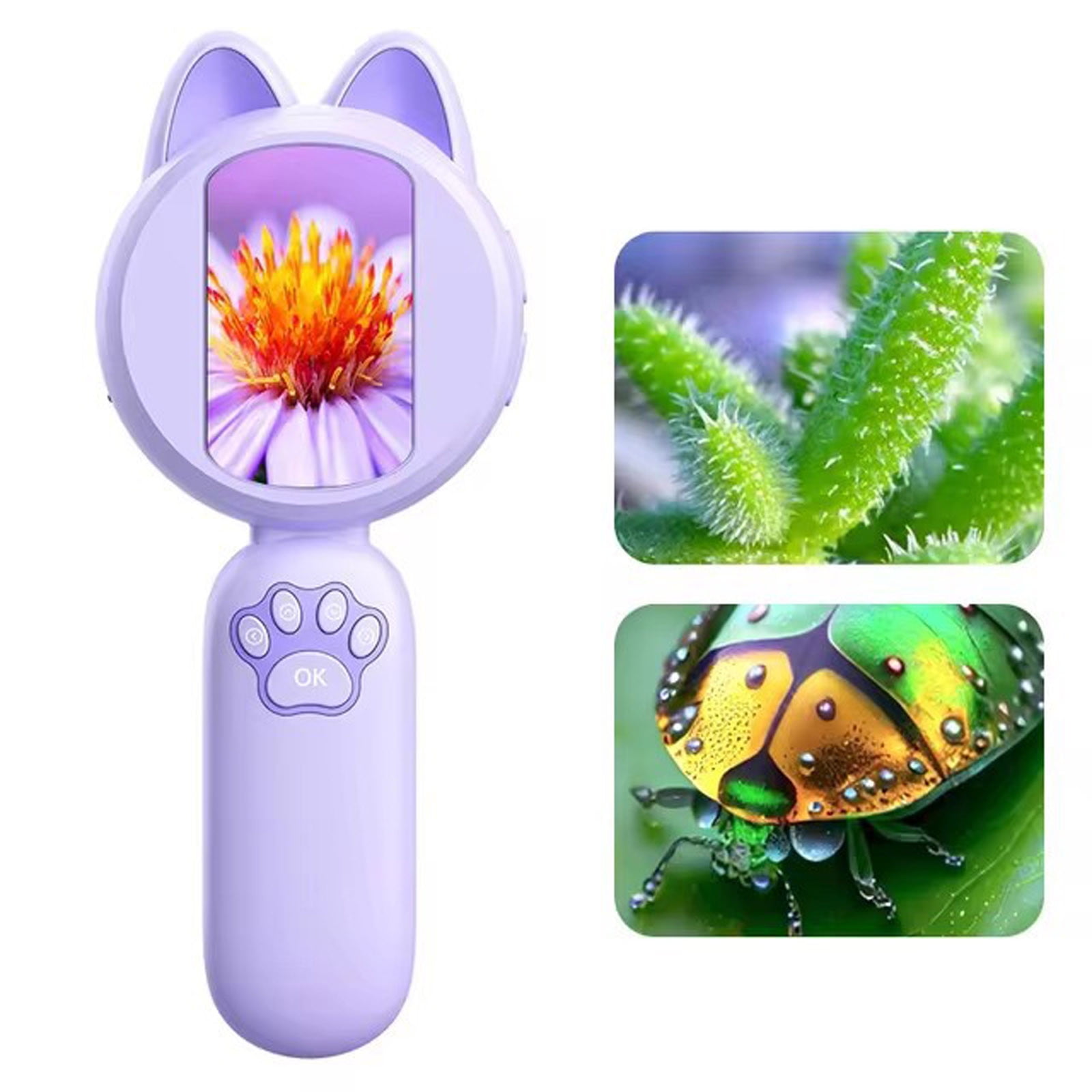 fsxdhpcsgfc For Kids 2 Inches IPS Screen Kids Mini Pocket Handheld 3 ...