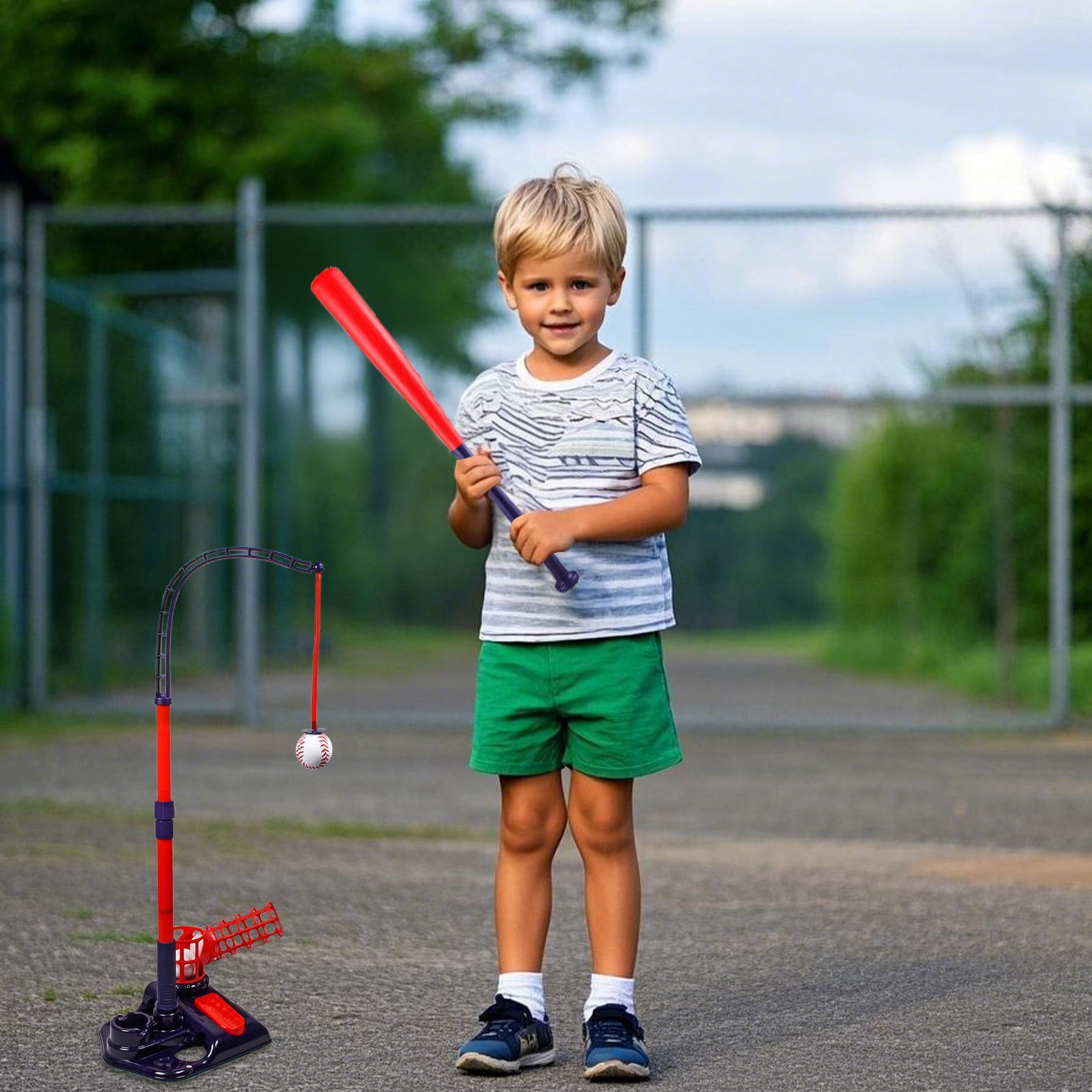 fsxdhpcsgfc Kids Baseball Pitching Machine Batting Machine ...