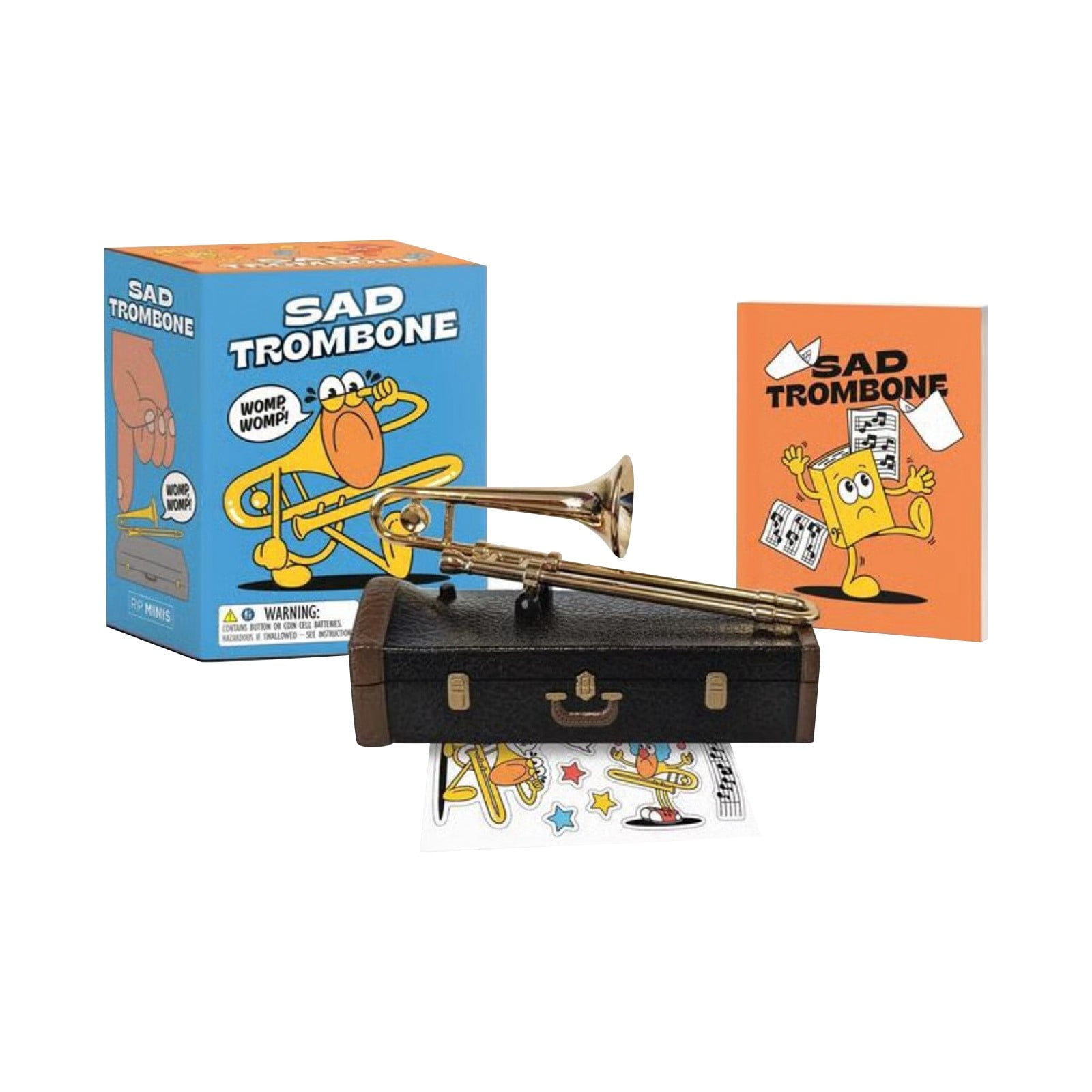 fsxdhpcsgfc Novelty Funny Toy Metal Trombone For Teens Indoor And ...