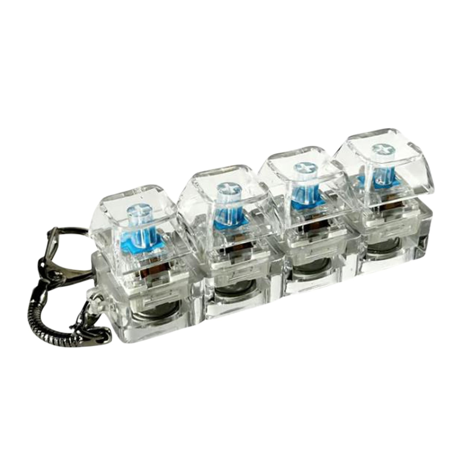 fsxdhpcsgfc The Stress Relieving Toy Mechanical Keyboard Keychain ...