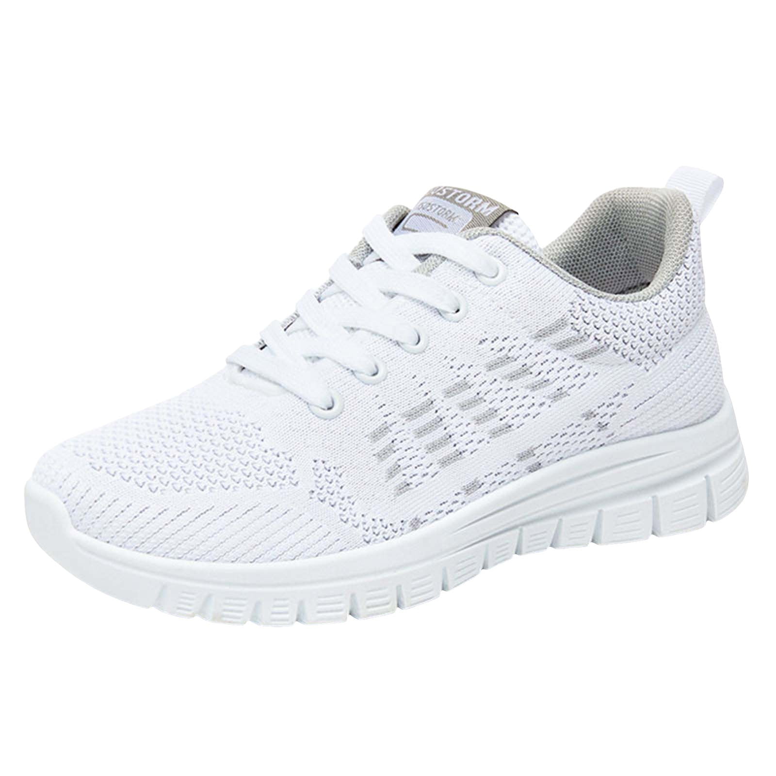 fukaraa 2025 Trendy Women's Lace Up Walking Breathable Mesh Shoe ...