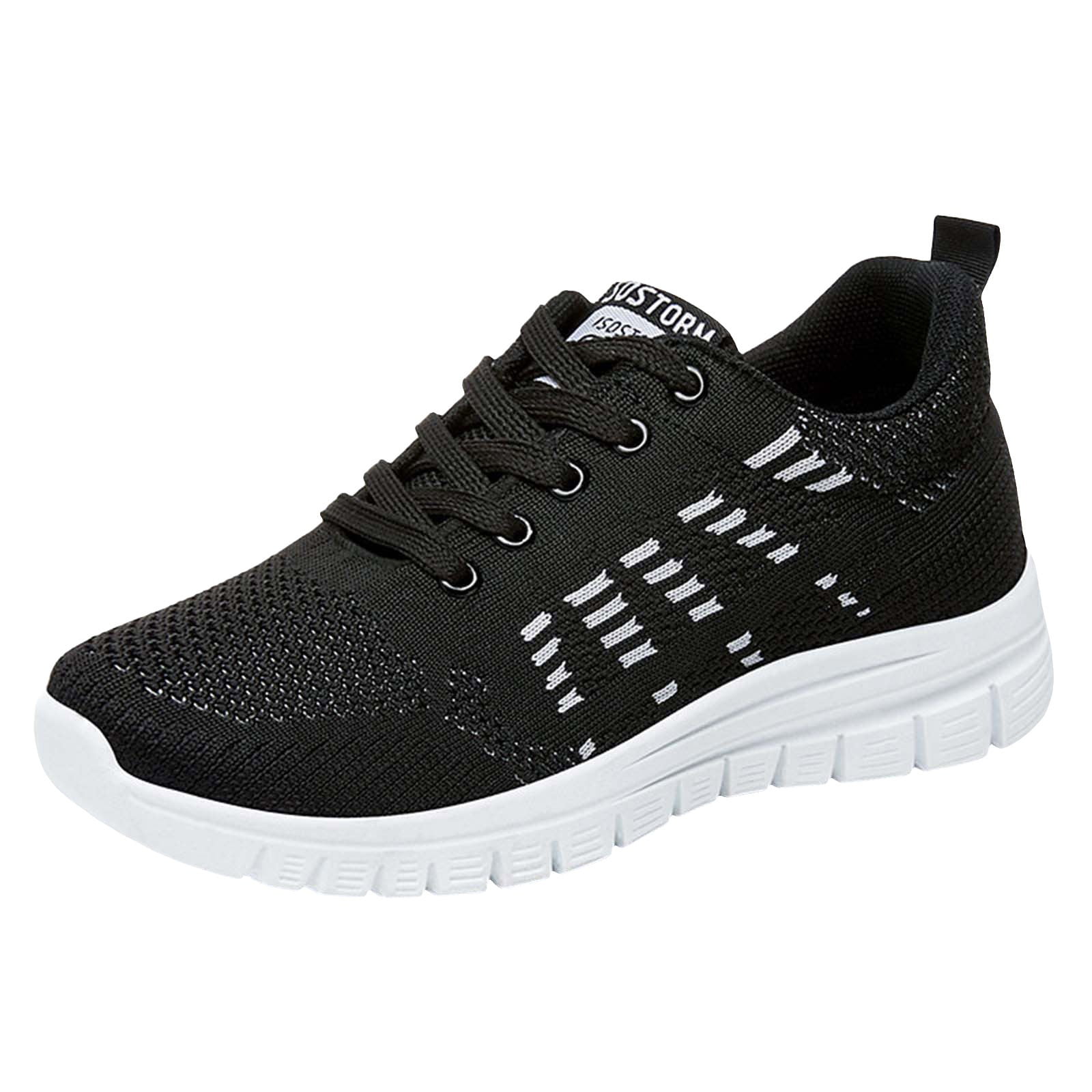 fukaraa 2025 Trendy Women's Lace Up Walking Breathable Mesh Shoe ...