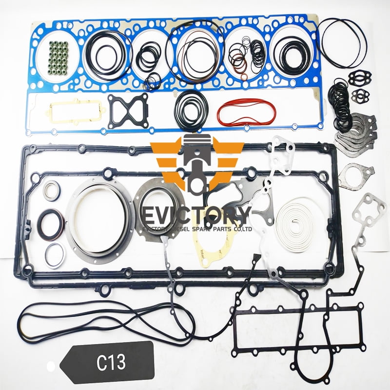 full gaskets for Caterpillar CAT C13 engine rebuild - cylinder head ...