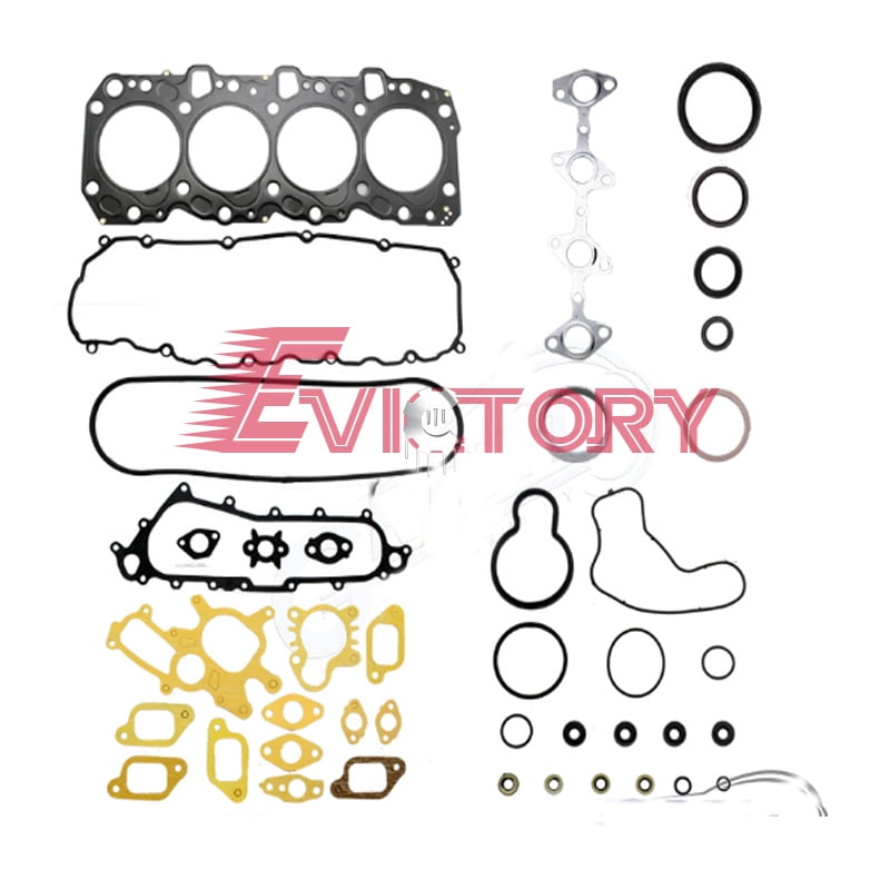 full gaskets for Toyota 1KZ engine rebuild - cylinder head gasket Kits ...