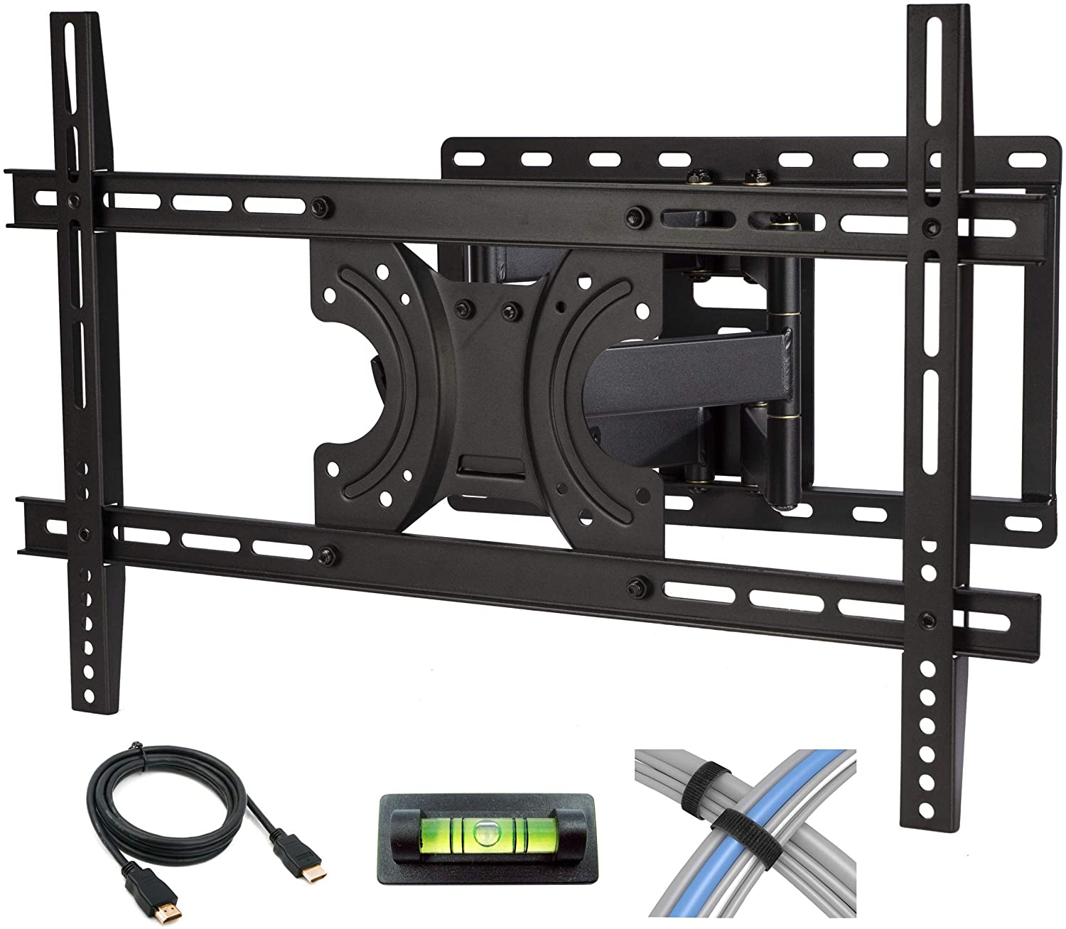 **full motion tv wall mount - dual articulating arm, full motion design ...
