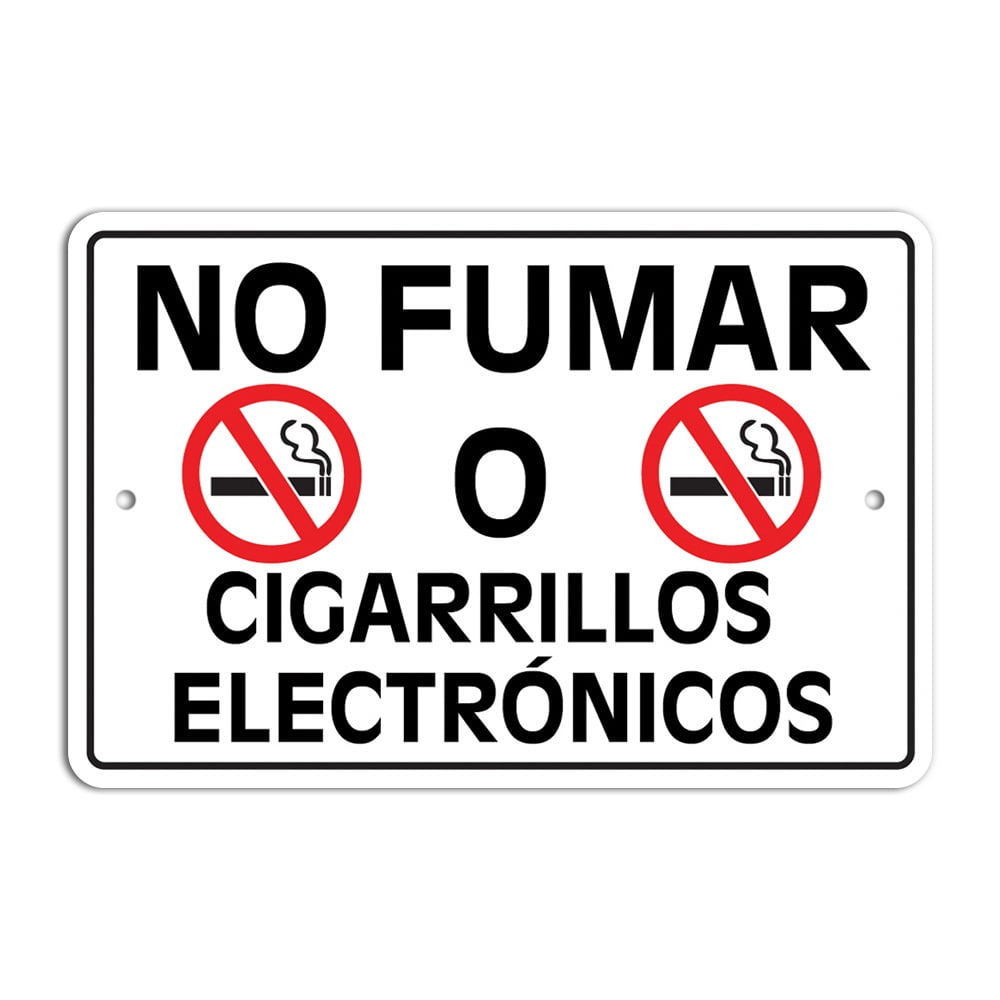 No fumar o vapear signo de negocios | Interior / Exterior | Decoración ...