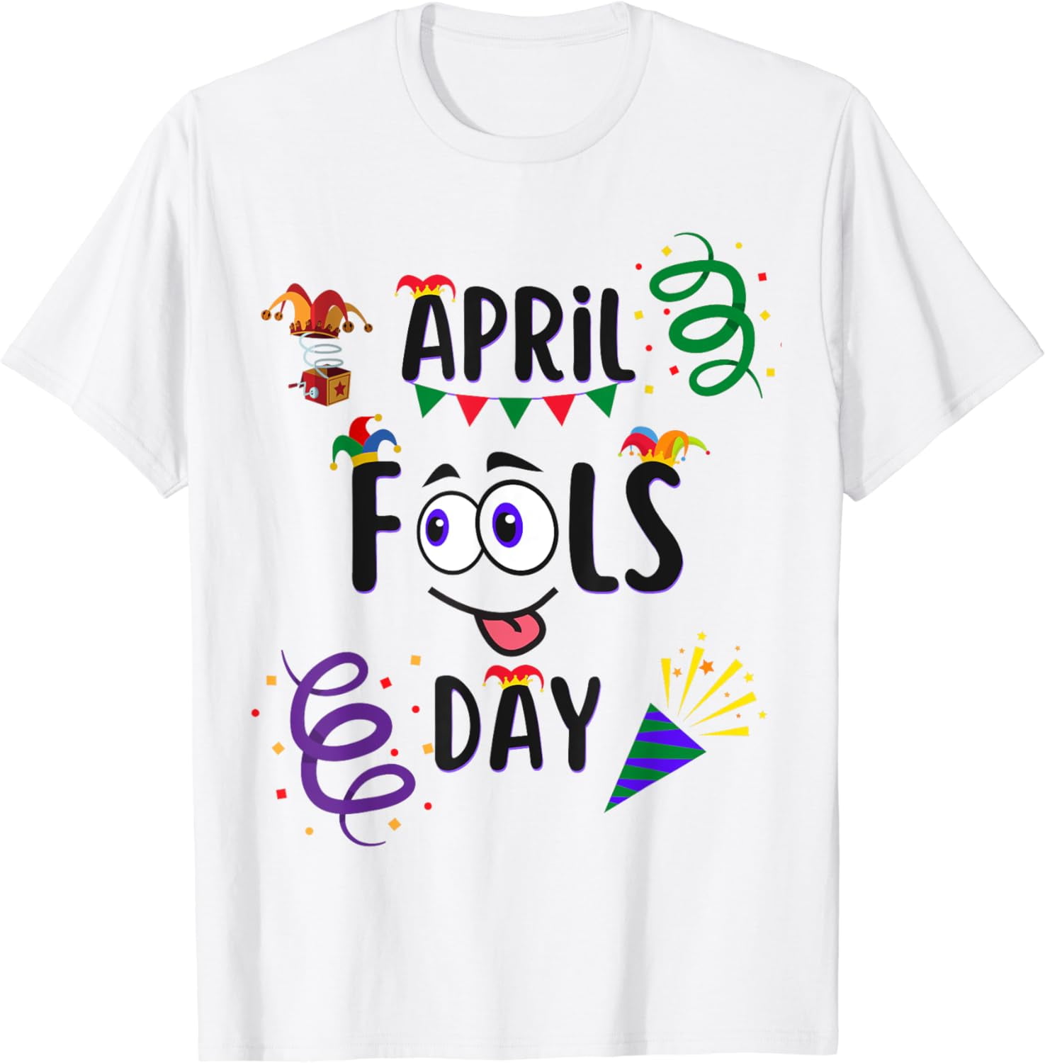 funny April fools day April 1st prank and funny T-Shirt - Walmart.com