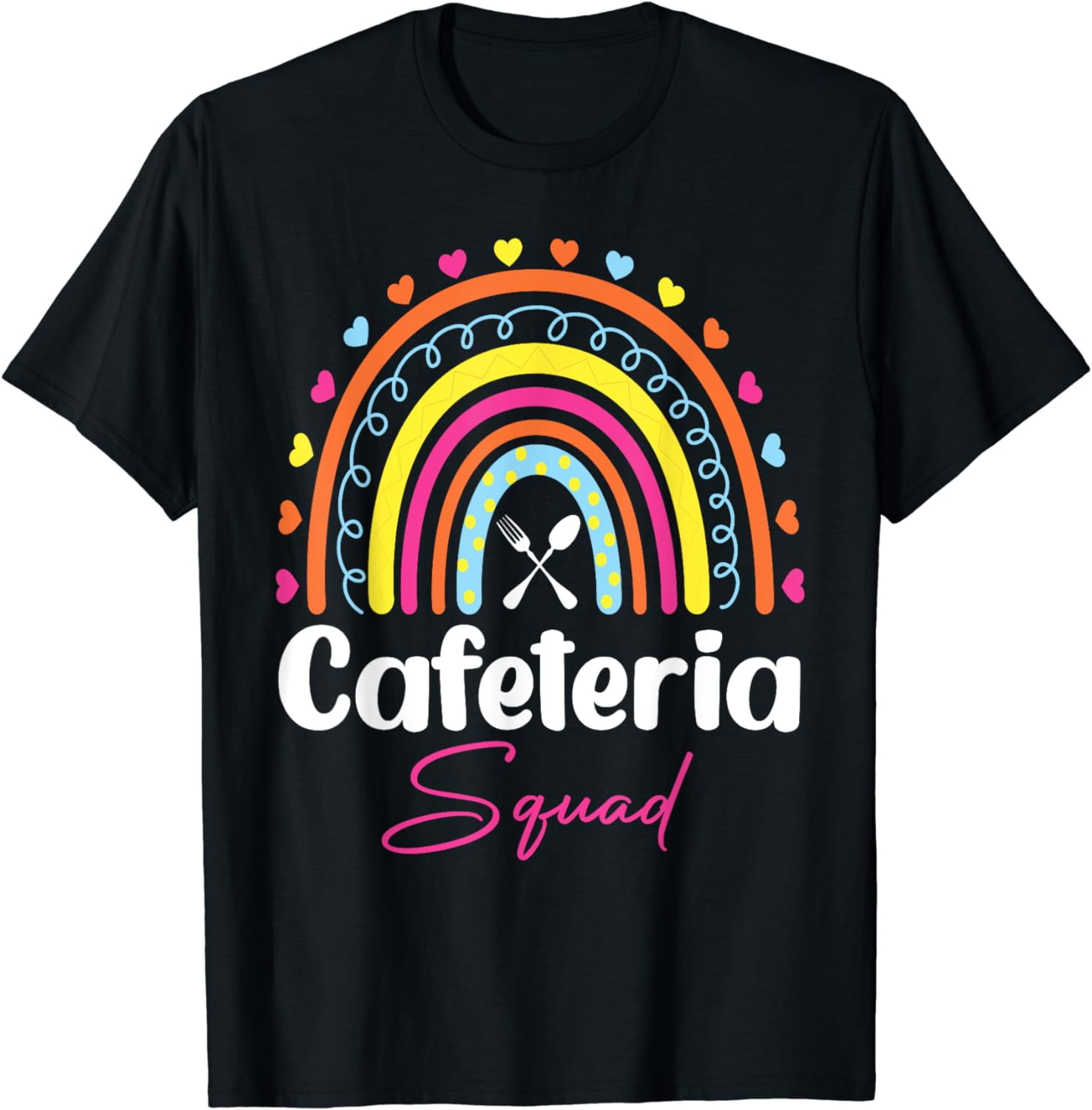 funny Cafeteria Squad Worker Appreciation Lunch Lady Squad T-Shirt ...