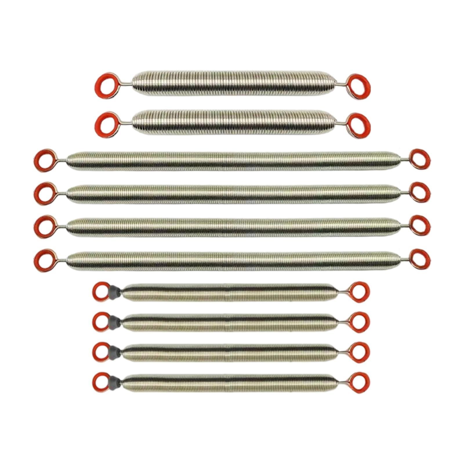 funtasica 10 Pieces Pilates Reformer Spring Pilates Equipment Easy to ...