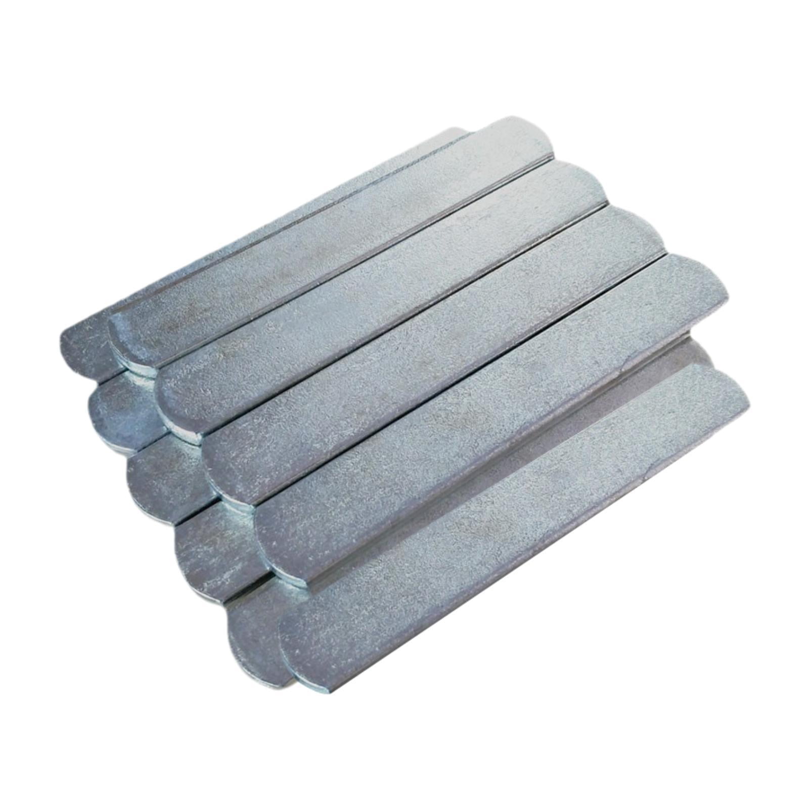 funtasica 10 Pieces Steel Fitness Weight Plates Versatile Sturdy Round ...