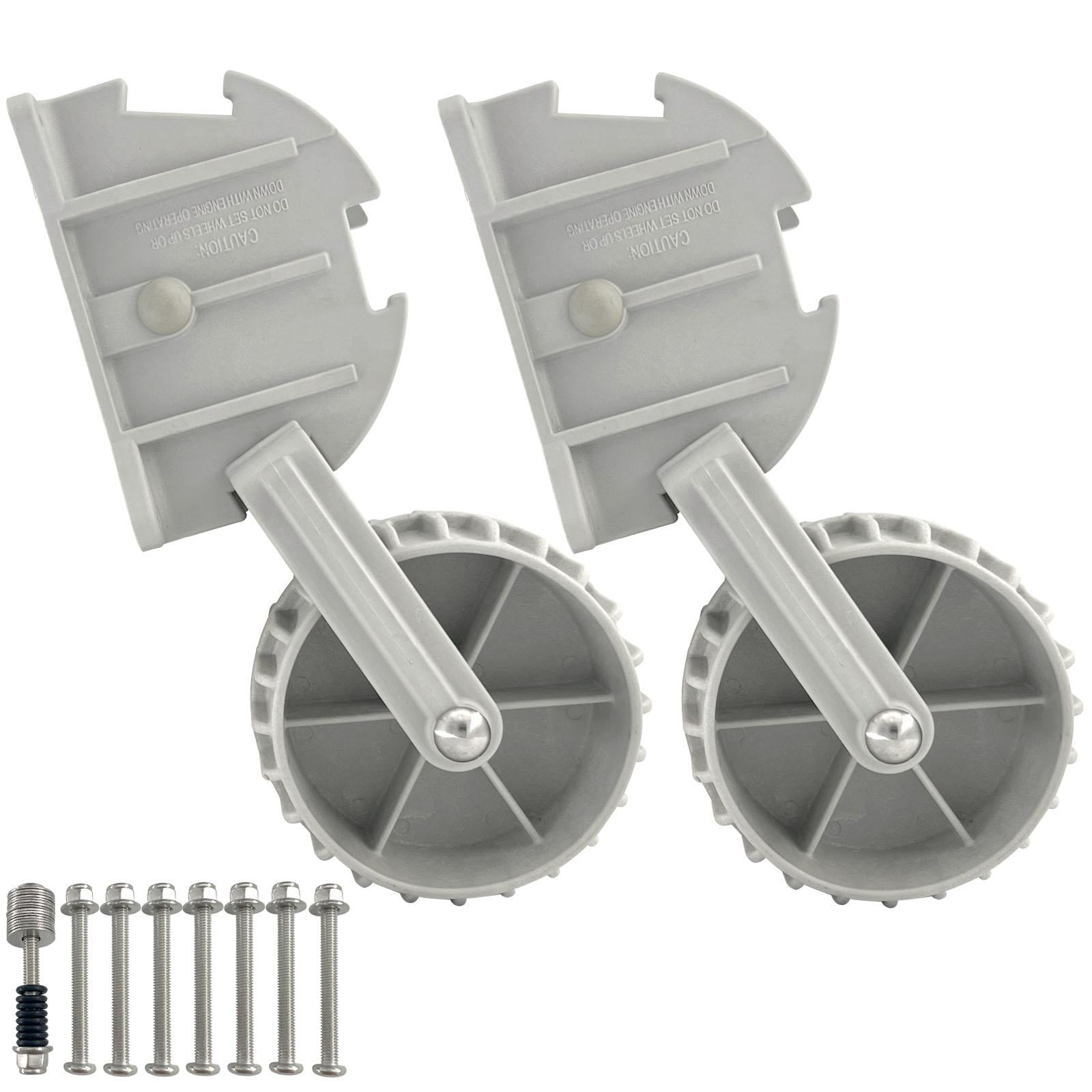 funtasica 2 Pieces Dinghy Wheel for Inflatable Dinghy Inflatable Boat ...