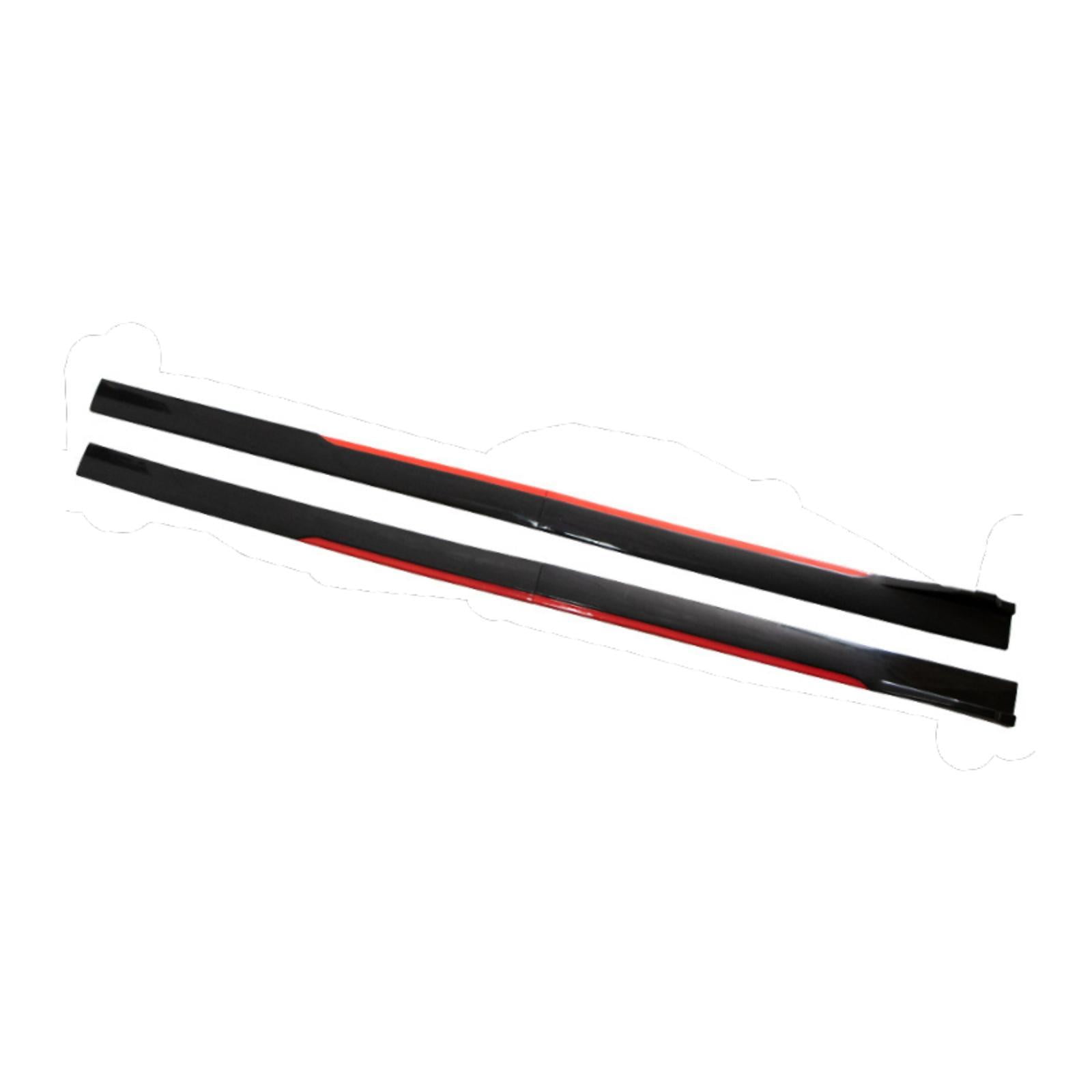 funtasica 2 Pieces Generic Car Side Skirts, Universal Sturdy ...