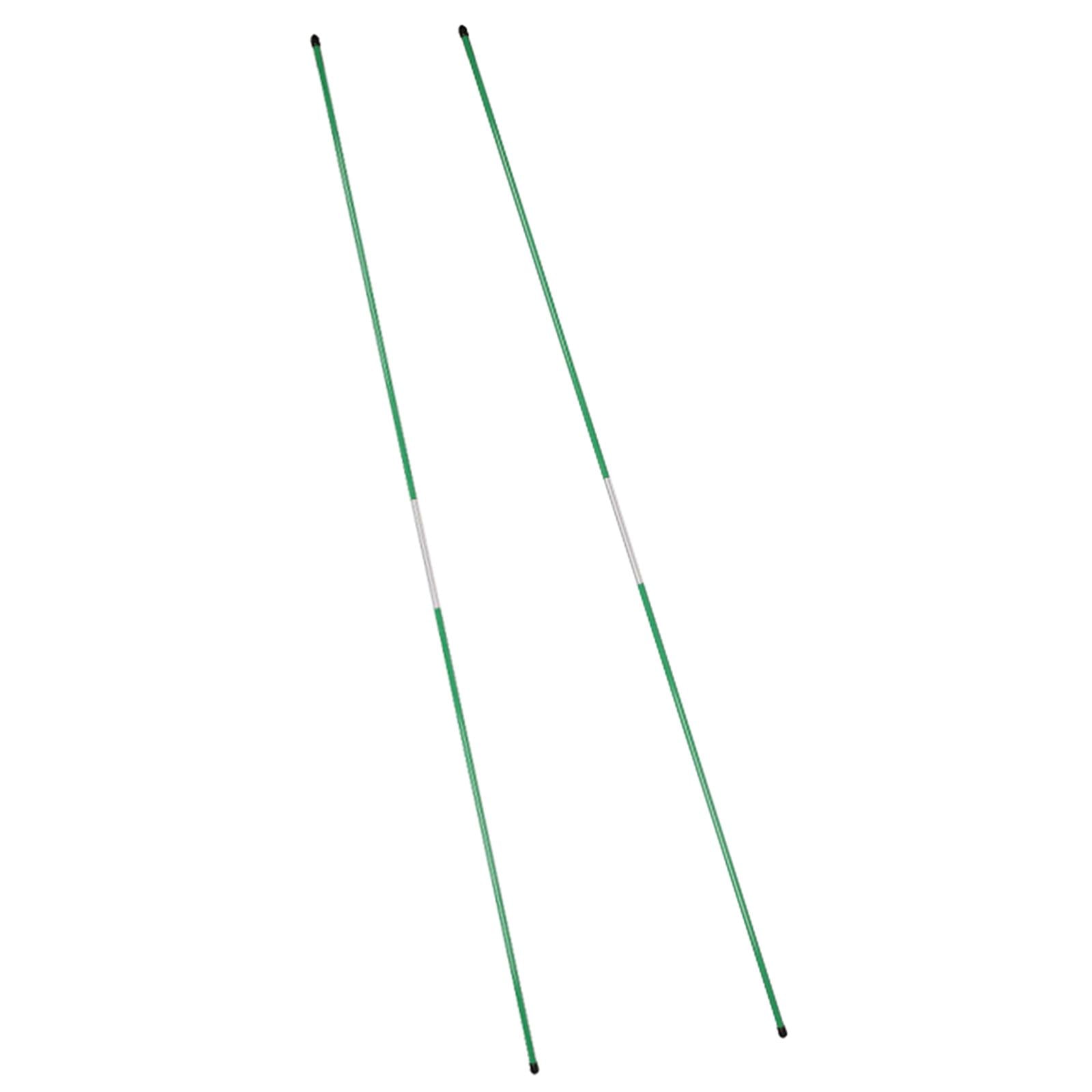 funtasica 2 Pieces Golf Alignment Stick Training Equipment 122cm Aiming ...