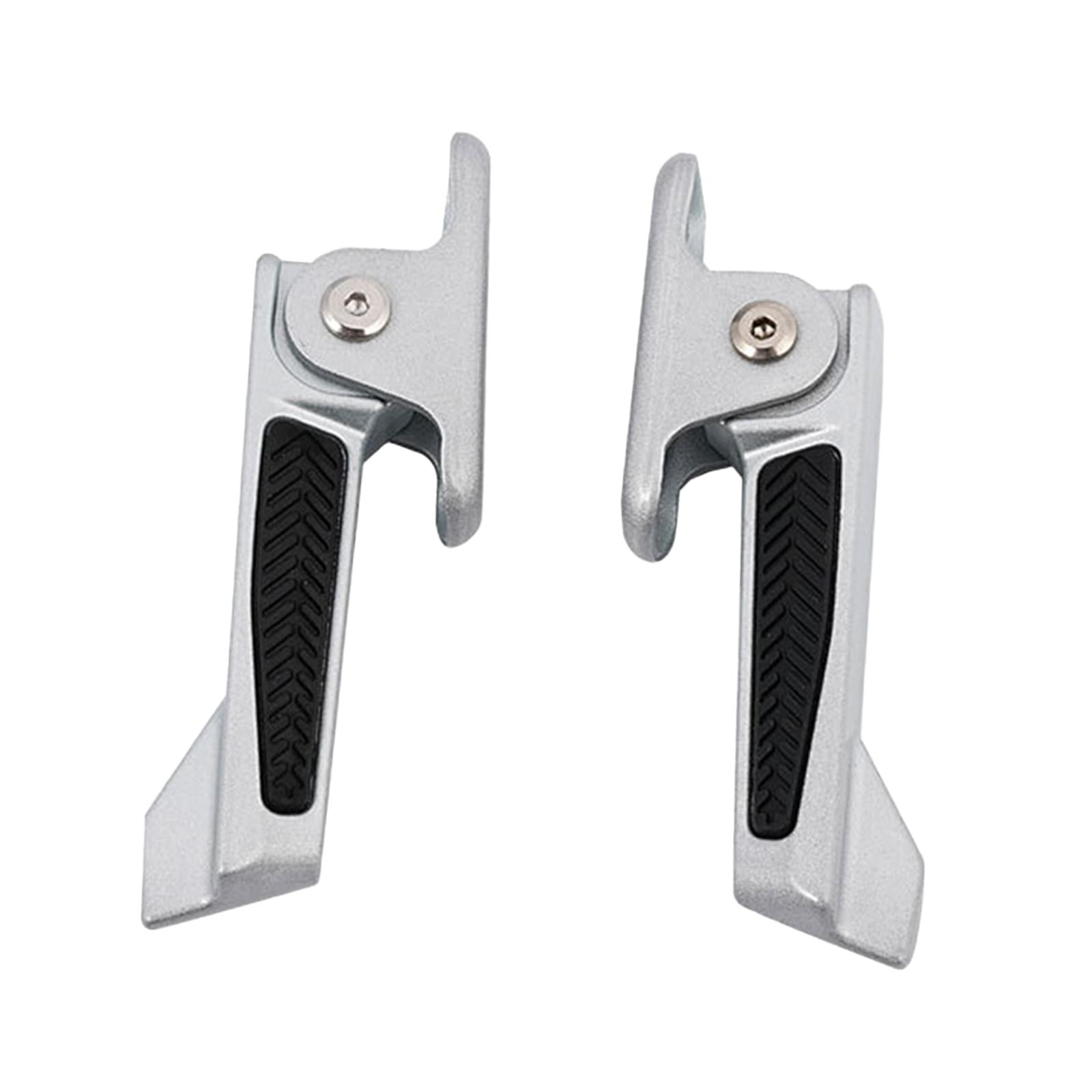 funtasica 2 Pieces Motorcycle Rear Pedals Electric Bikes Foldable Foot ...
