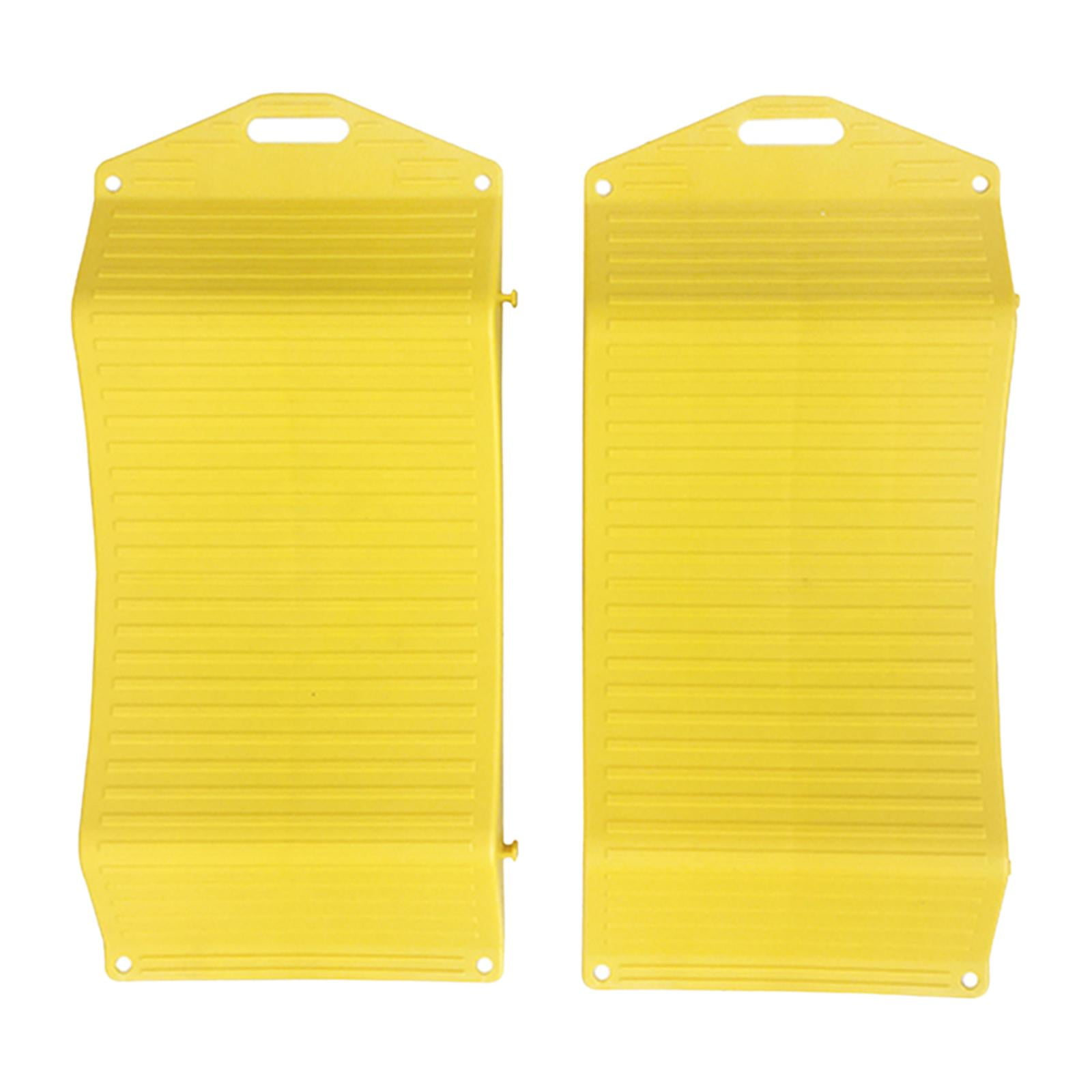 funtasica 2 Pieces Ramps Flat Flat Tire Protection Easy Installation ...