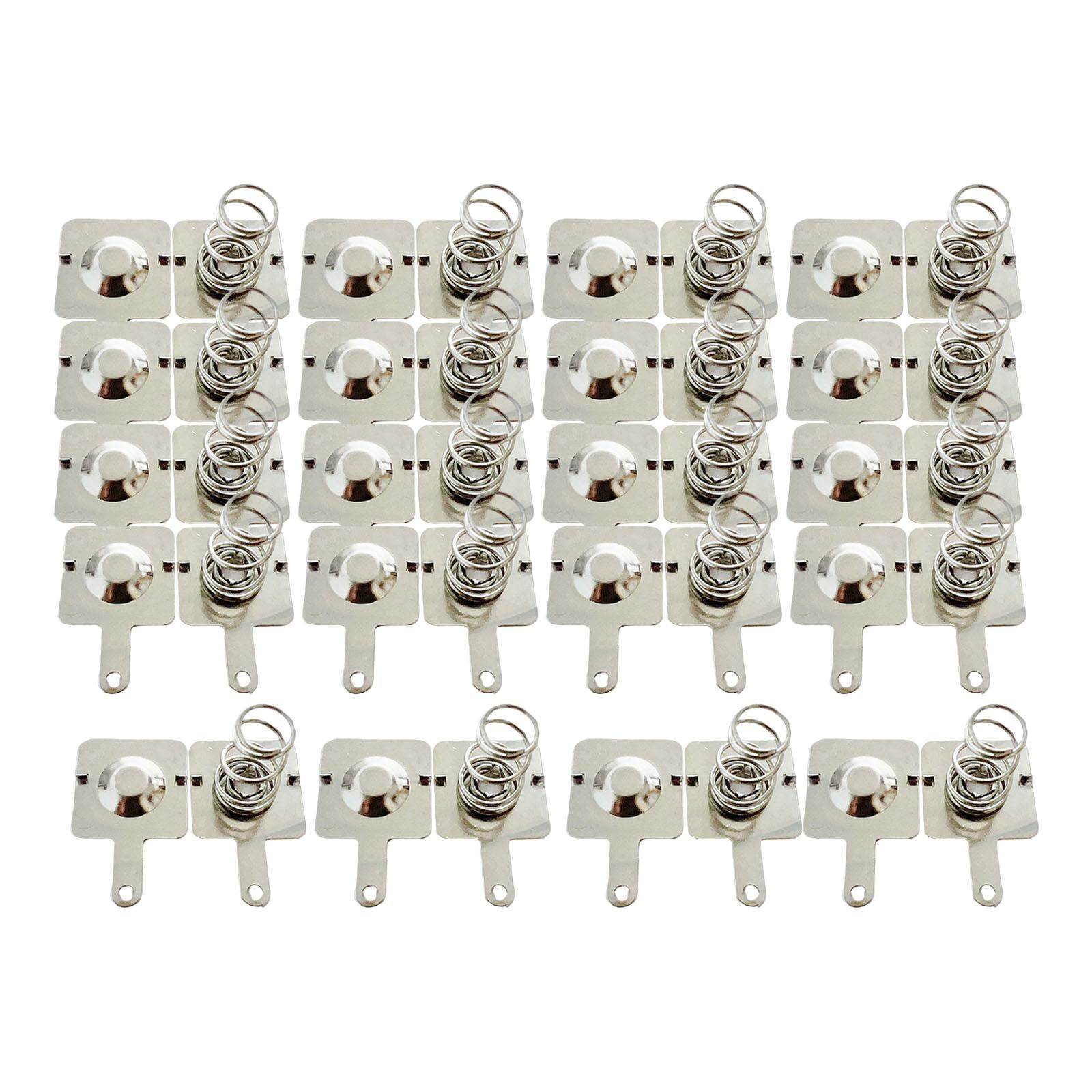 funtasica 20 Pair Metal Contacts Plates Set Easy Installation ...