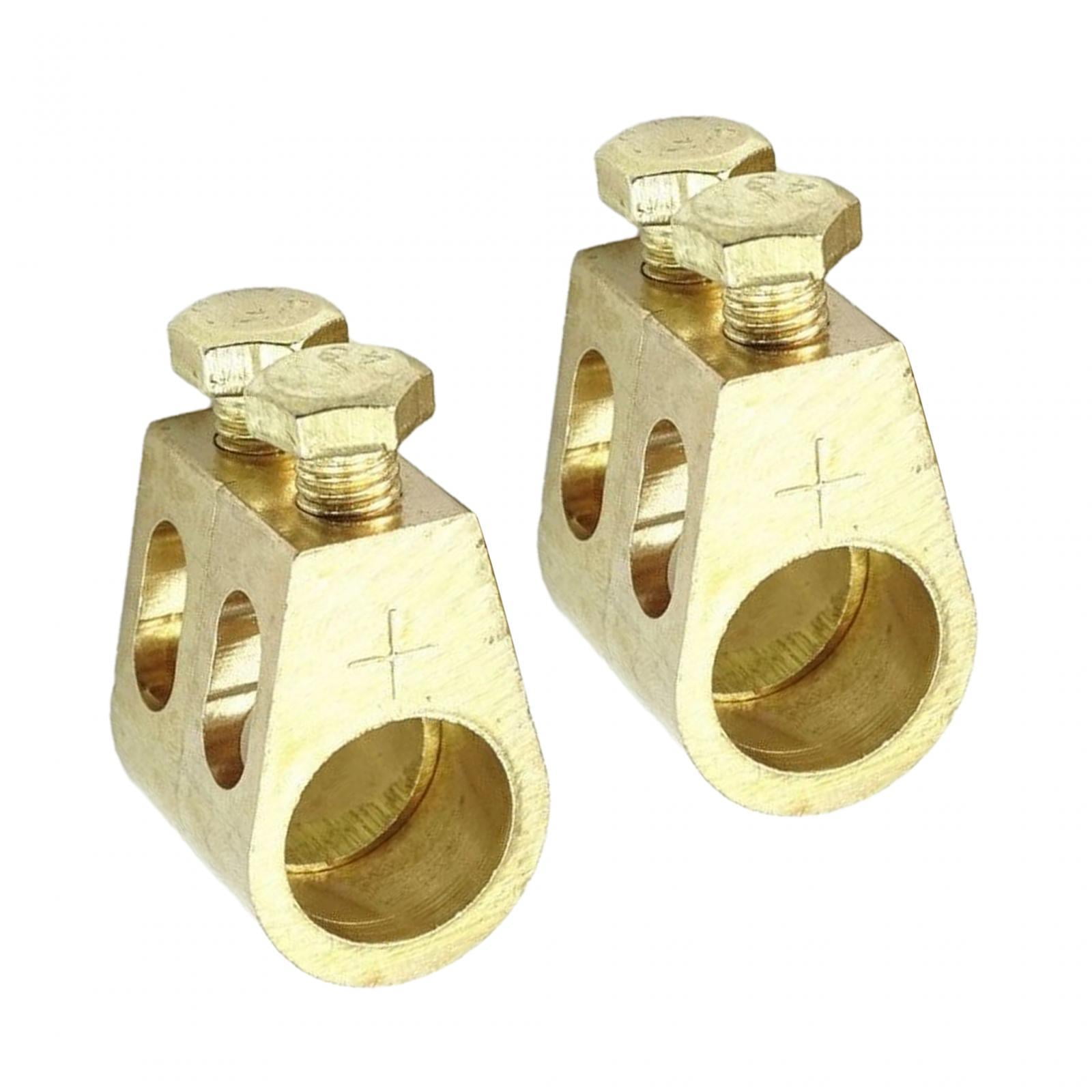 funtasica 2Pcs Pure Copper Battery Terminals ,Battery Connection Clip ...