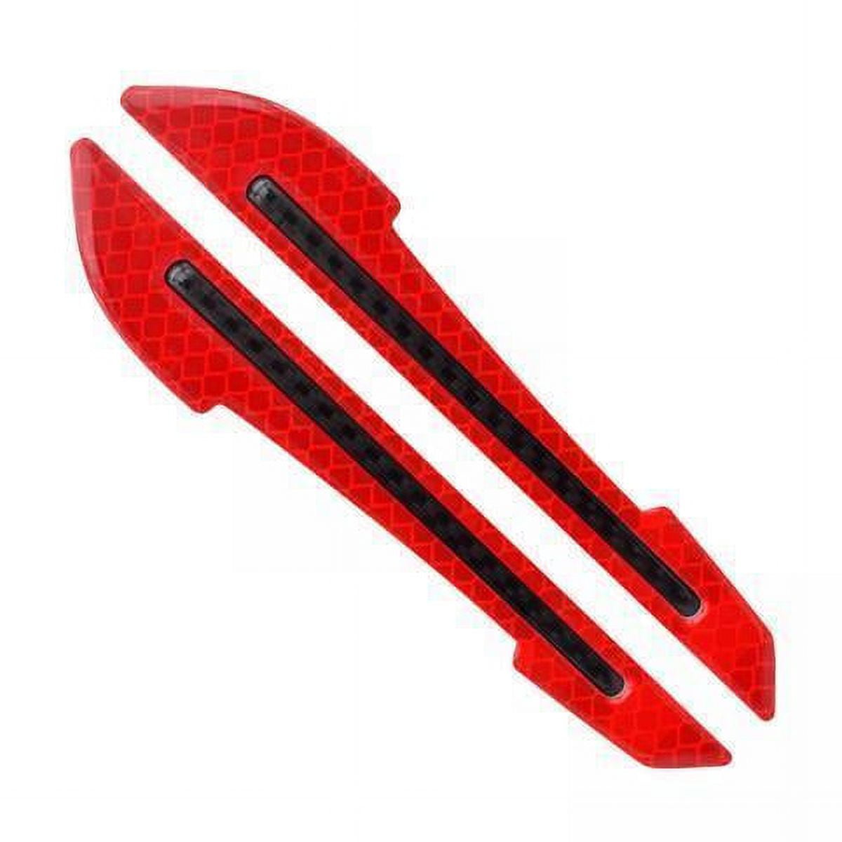 funtasica 2x2x Mirror Warning Reflective Sticker for Truck Red , Red ...