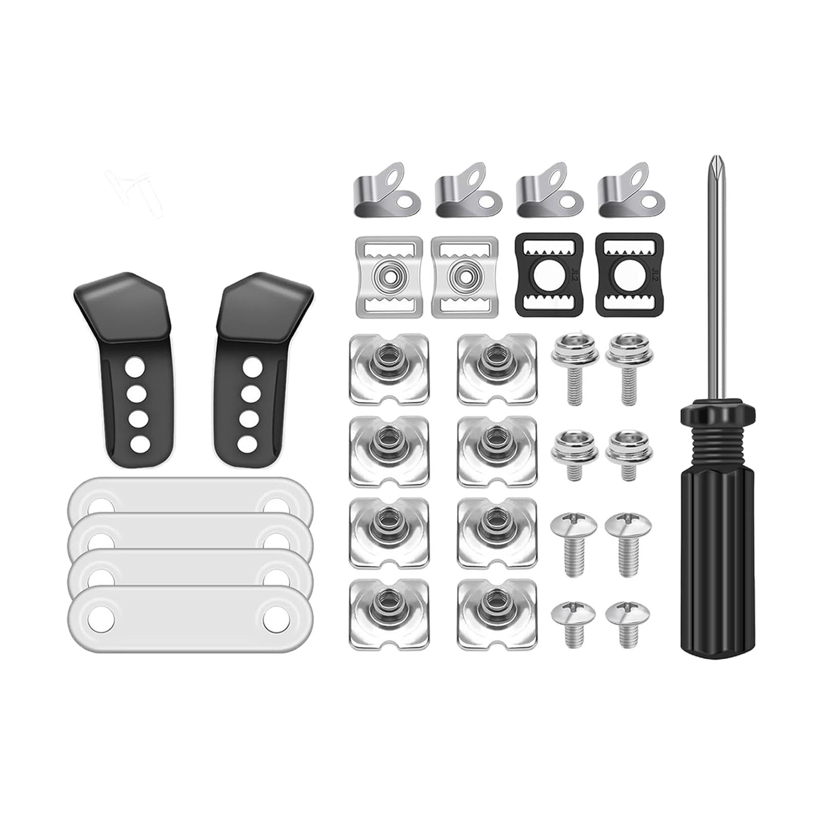 funtasica 31Pcs Football Repair s Buckle Screws Nuts Hardware Hockey ...