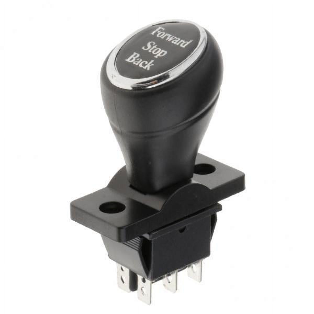 funtasica 5x6 Pin 3 Position Joystick Switch Car Putter Black with ...
