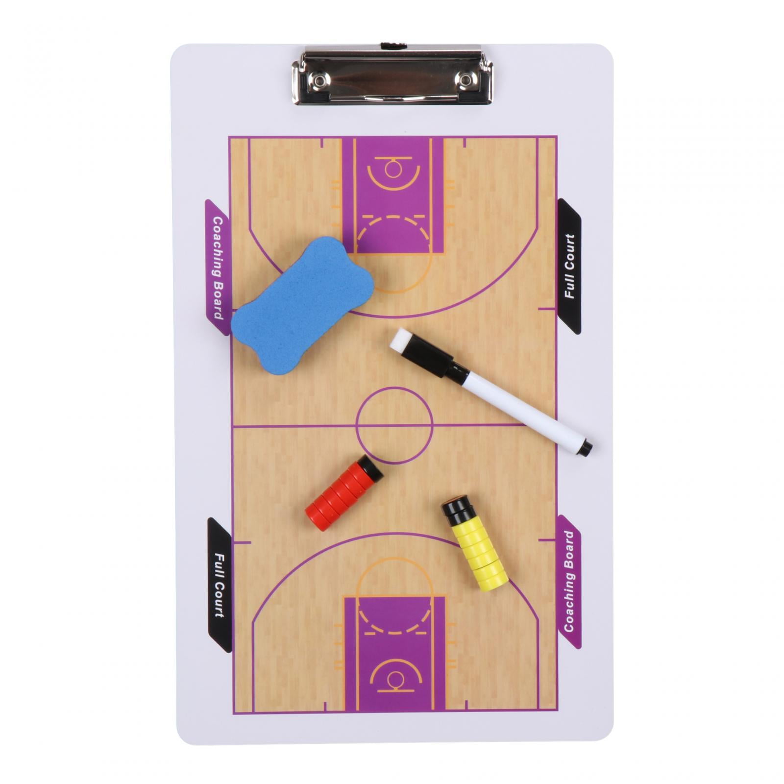 funtasica Basketball Coaching Boards 35x22cm Training Tool Game Tactic ...