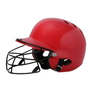 Champro Rise Pro Youth Softball Batting Helmet with Mask, Pink, Senior ...