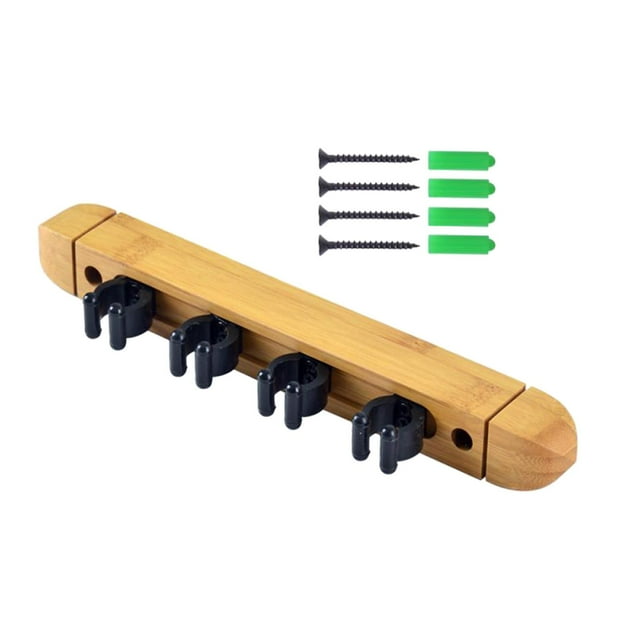 funtasica Billiard Pool Cue Rack Pool Stick Holder Holds 4 Pool Cues ...