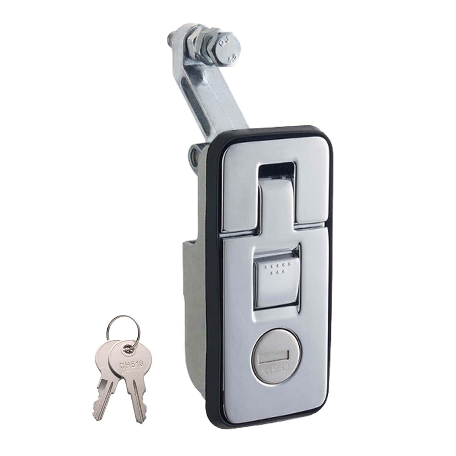 funtasica Compression Latch Lock Flush Lever Latch with 2 Key, Heavy ...